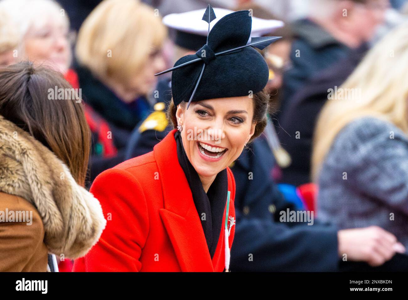 Catherine, Kate Middleton, Princess of Wales during a visit to the 1st ...