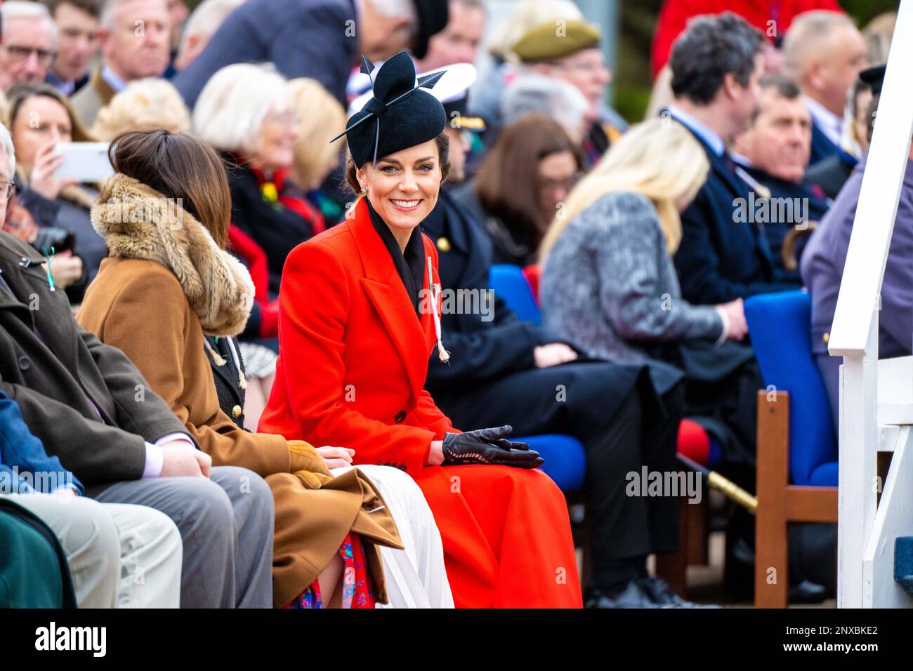 Catherine, Kate Middleton, Princess of Wales during a visit to the 1st ...