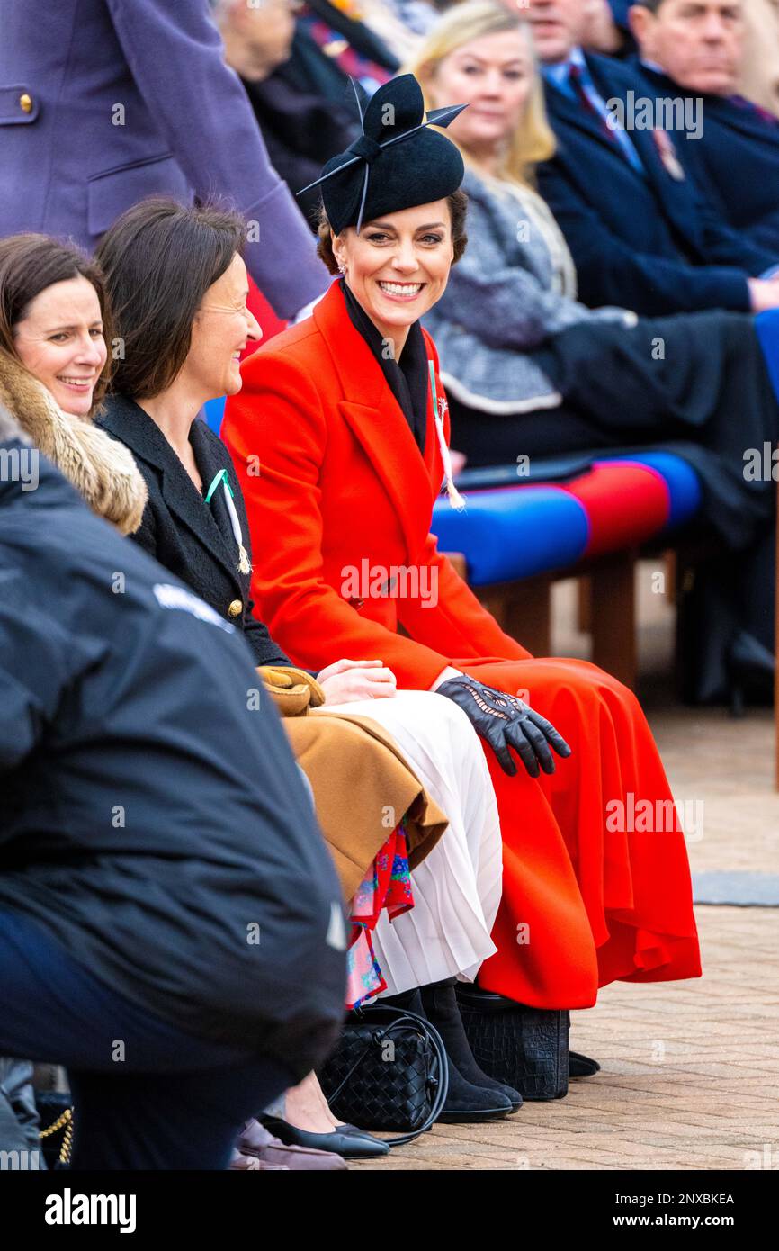 Catherine, Kate Middleton, Princess of Wales during a visit to the 1st ...