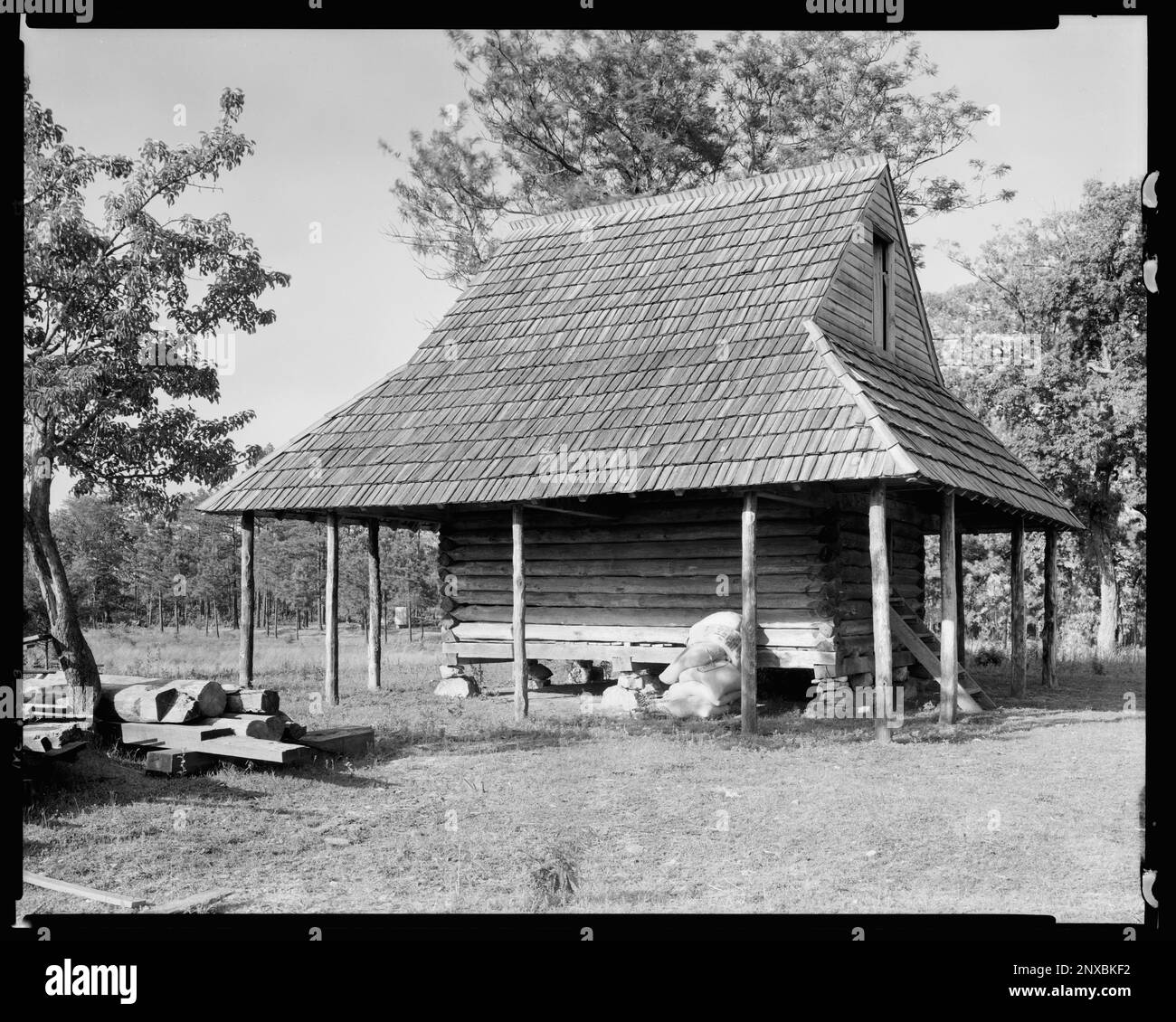 Nathaniel Macon house, Vaughan vic., Warren County, North Carolina ...