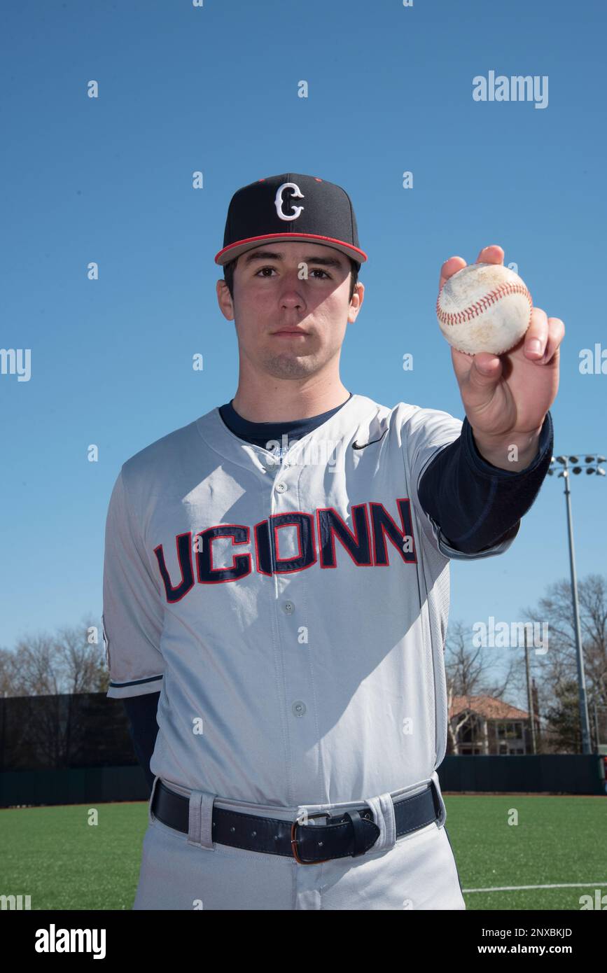 University of Connecticut Huskies pitcher Tim Cate (36) during game ...
