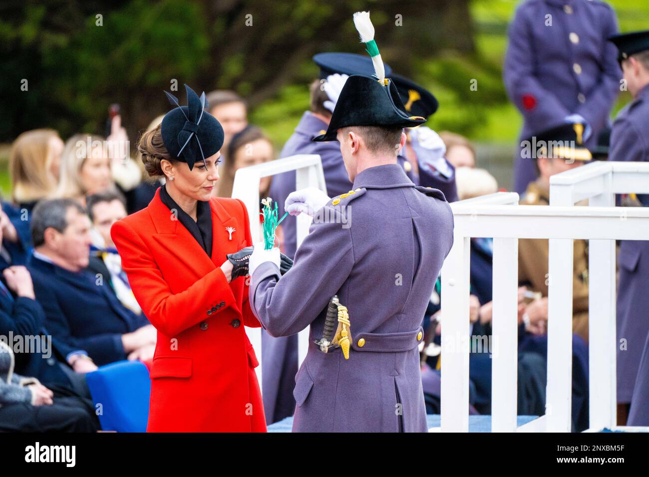 Catherine, Kate Middleton, Princess of Wales during a visit to the 1st ...