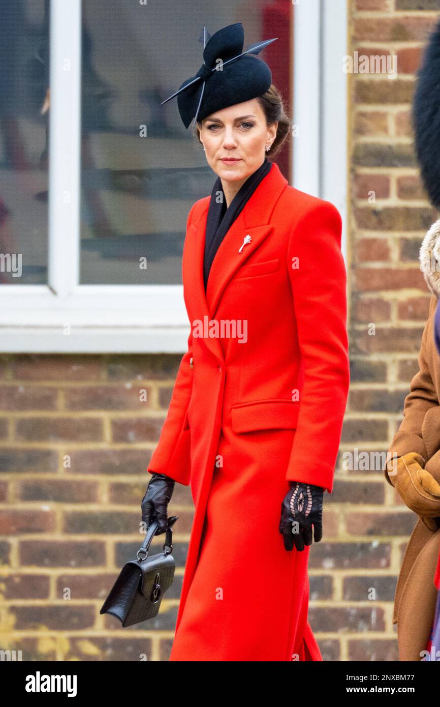 Catherine, Kate Middleton, Princess of Wales during a visit to the 1st ...