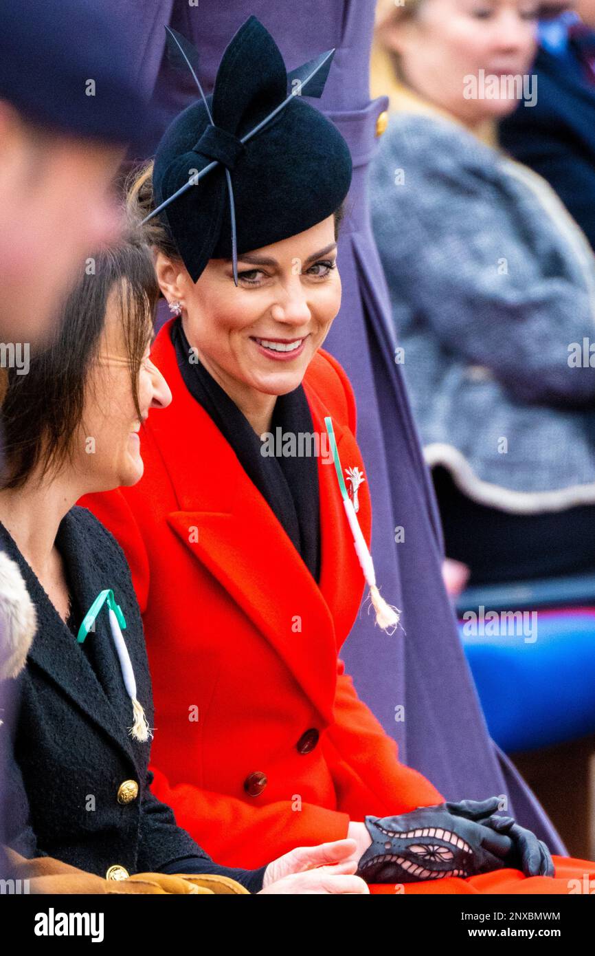 Catherine, Kate Middleton, Princess of Wales during a visit to the 1st ...