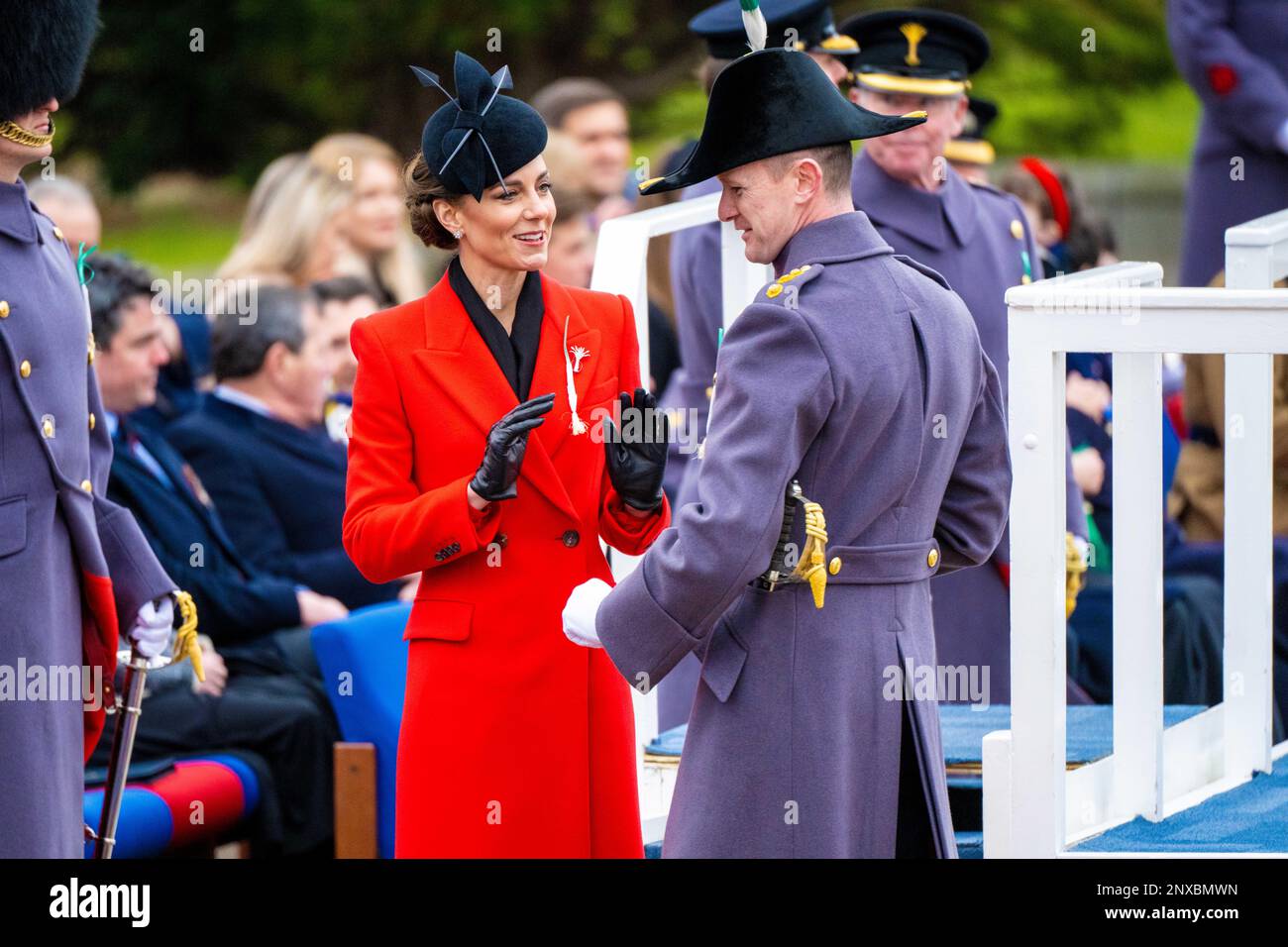 Catherine, Kate Middleton, Princess of Wales during a visit to the 1st ...