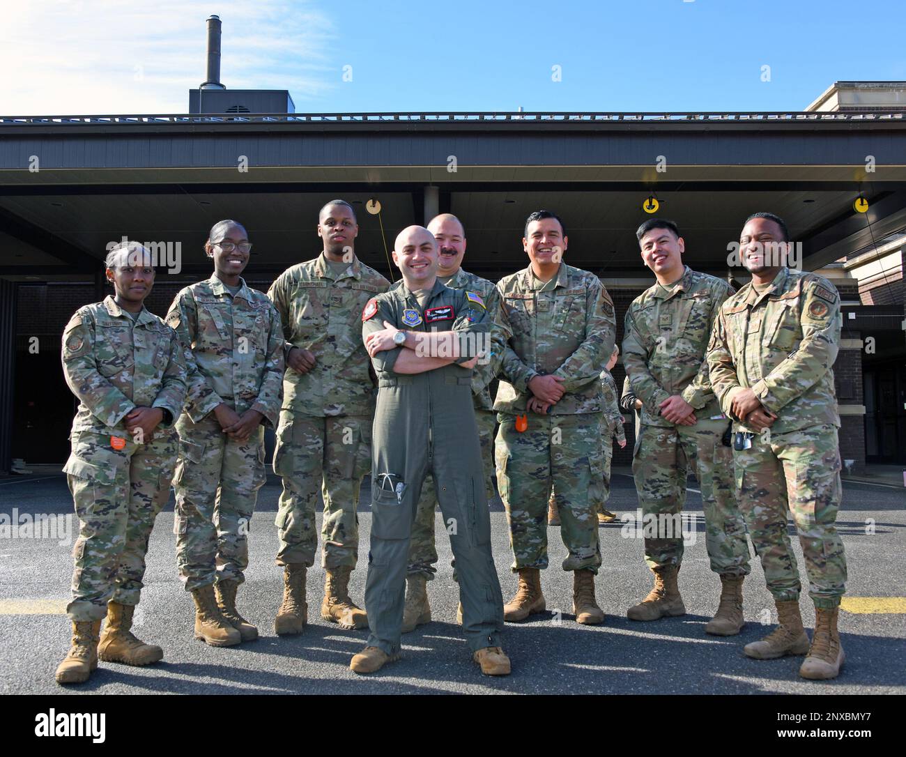 U.S. Air Force Capt. Joseph Cervone, 87th Medical Group flight surgeon ...