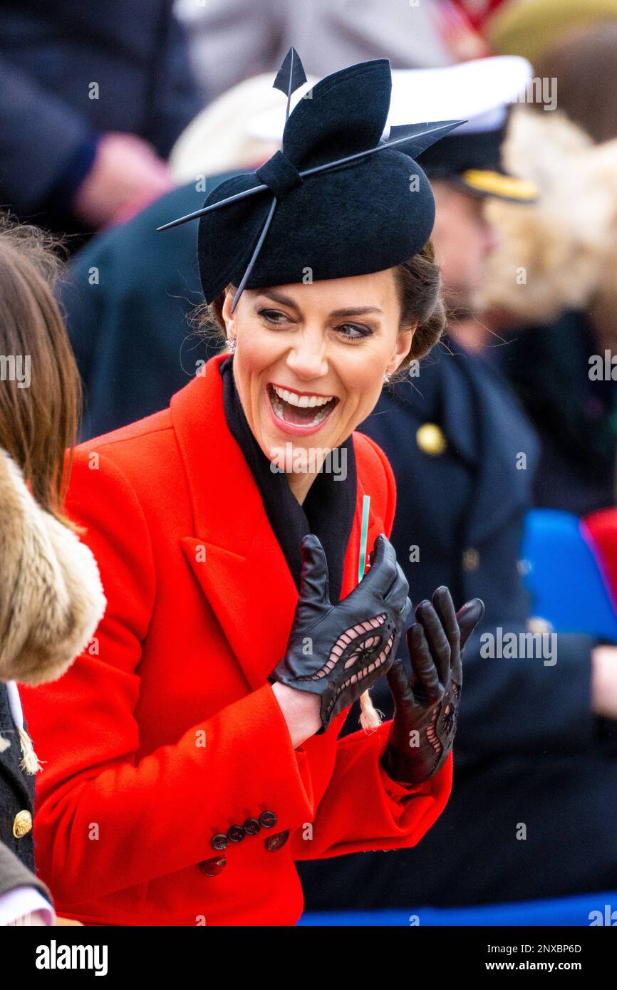 Catherine, Kate Middleton, Princess of Wales during a visit to the 1st ...