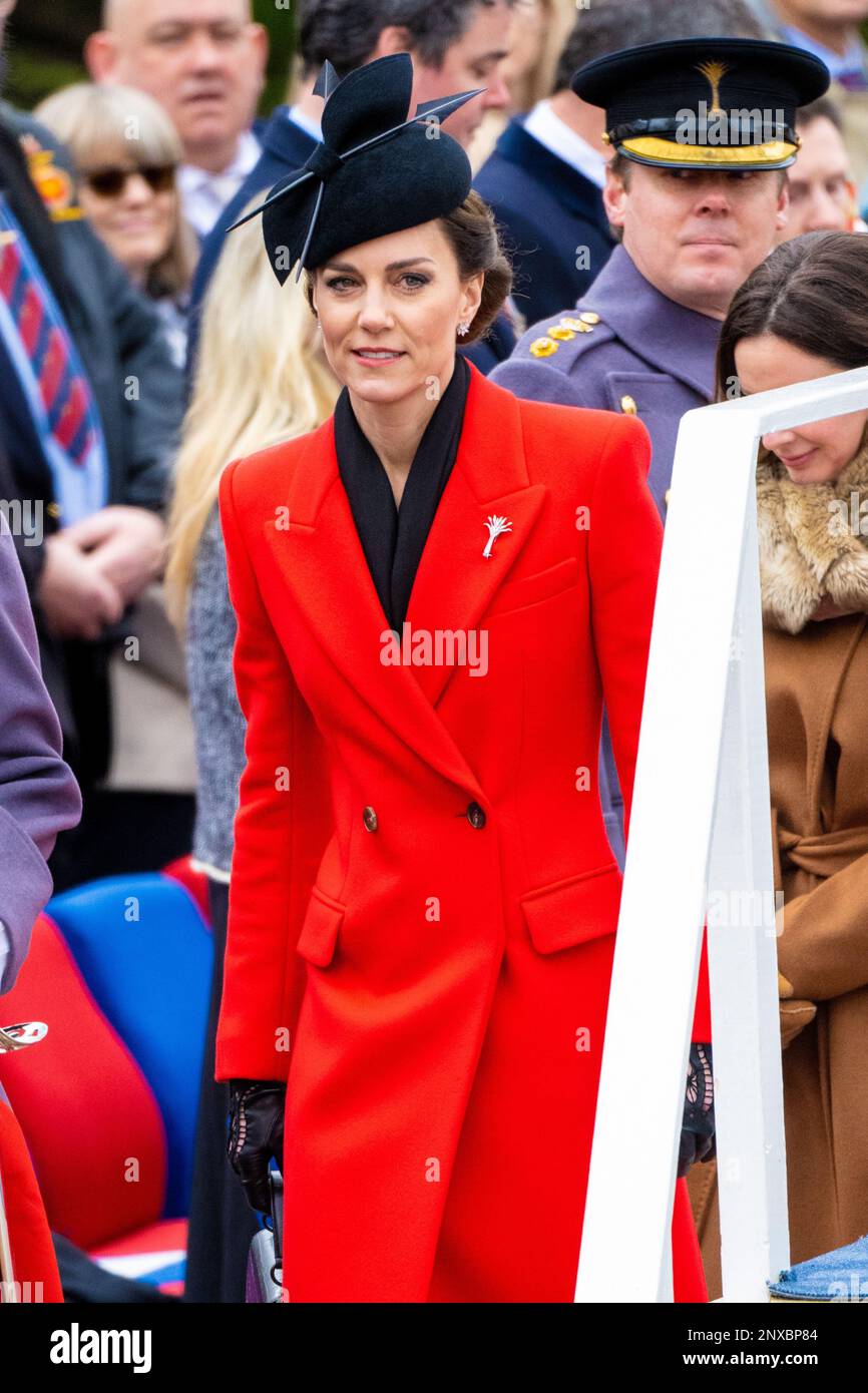 Catherine, Kate Middleton, Princess of Wales during a visit to the 1st ...