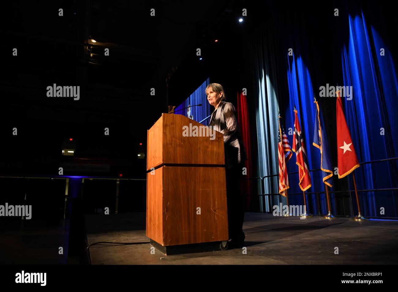 Minnesota State Representative Betty McCollum provides remarks on the ...