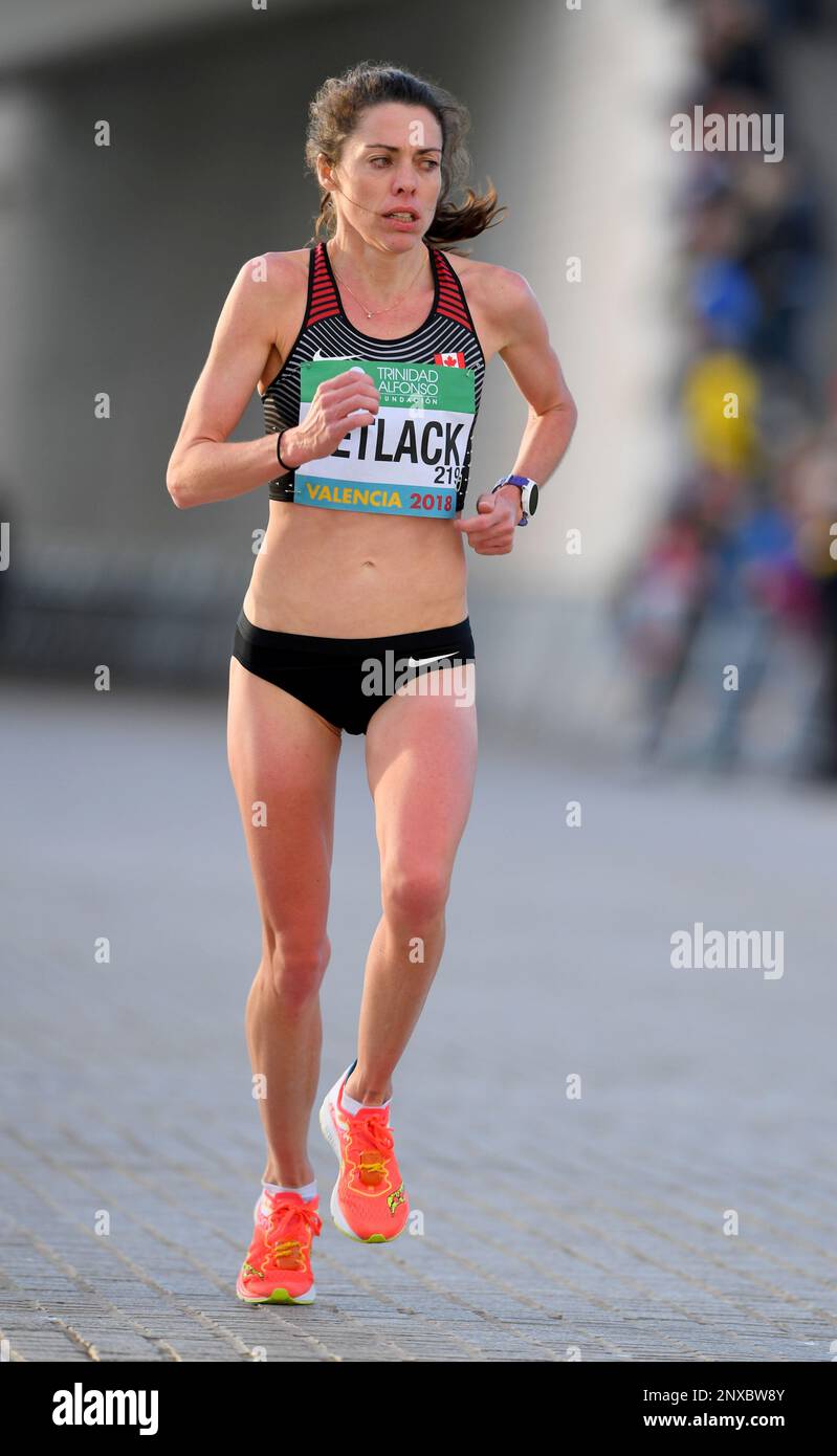 Emily Setlack (CAN) places 8th in 1:17:30 in the IAAF/Trinidad Alfonso World Half Marathon ...