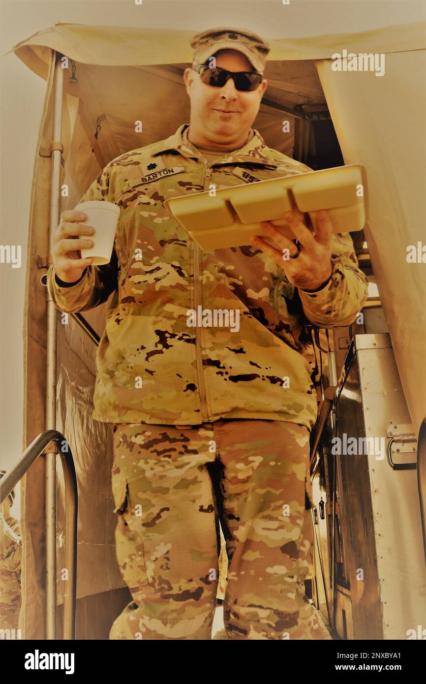 Lt. Col. Michael Barton, commander of the 232nd Combat Support ...