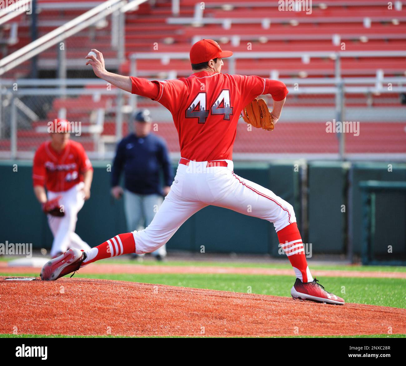 St. John's University Redstorm pitcher Joe LaSorsa (44) during game ...