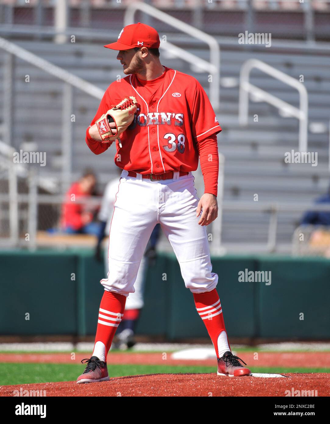 St. John's University Redstorm pitcher Kevin Magee (38) during game ...