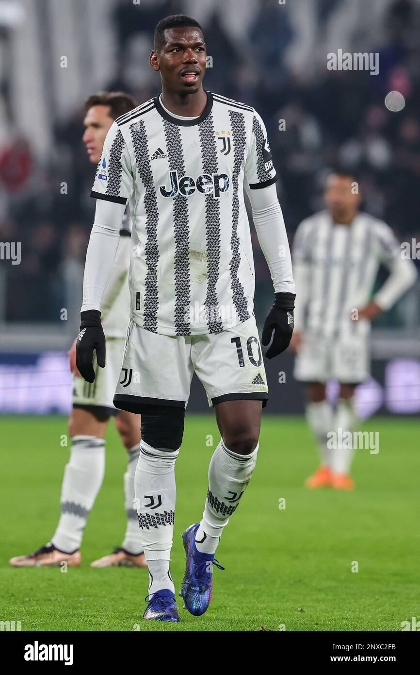 Paul Pogba of Juventus FC seen during the Serie A 2022/23 football ...