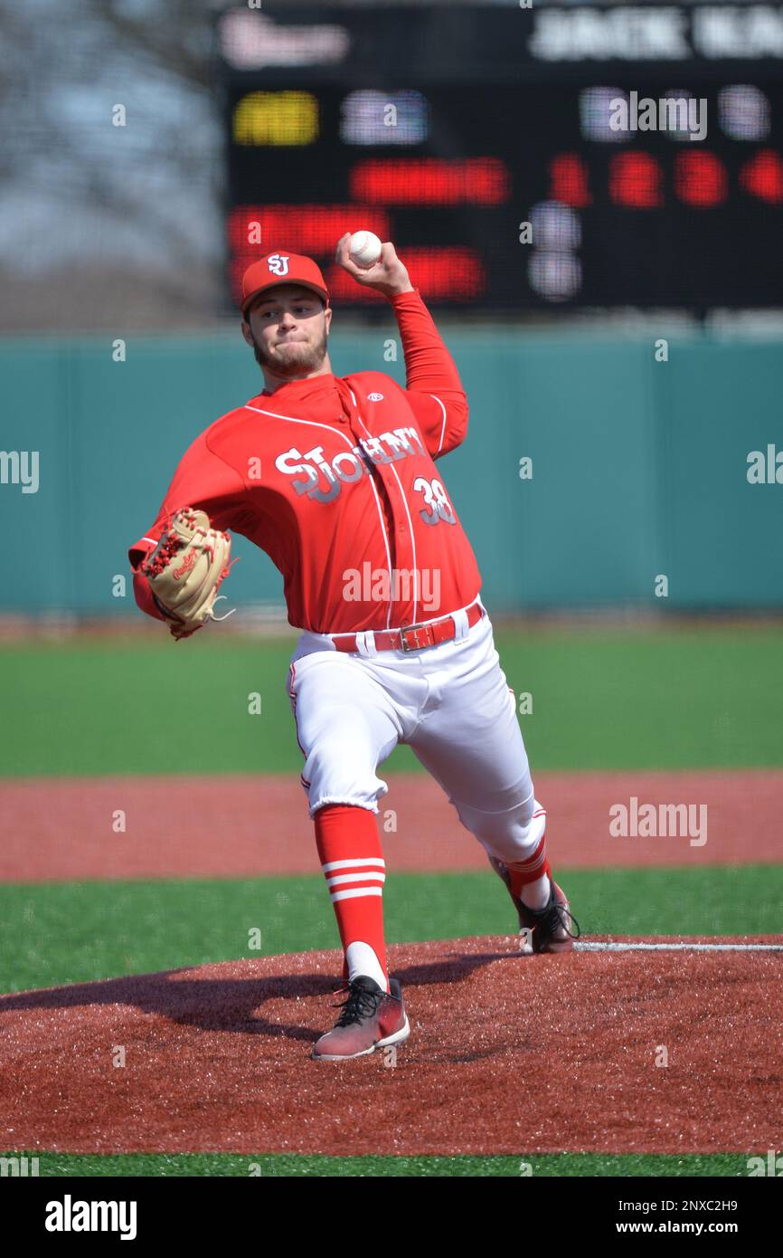 St. John's University Redstorm pitcher Kevin Magee (38) during game ...
