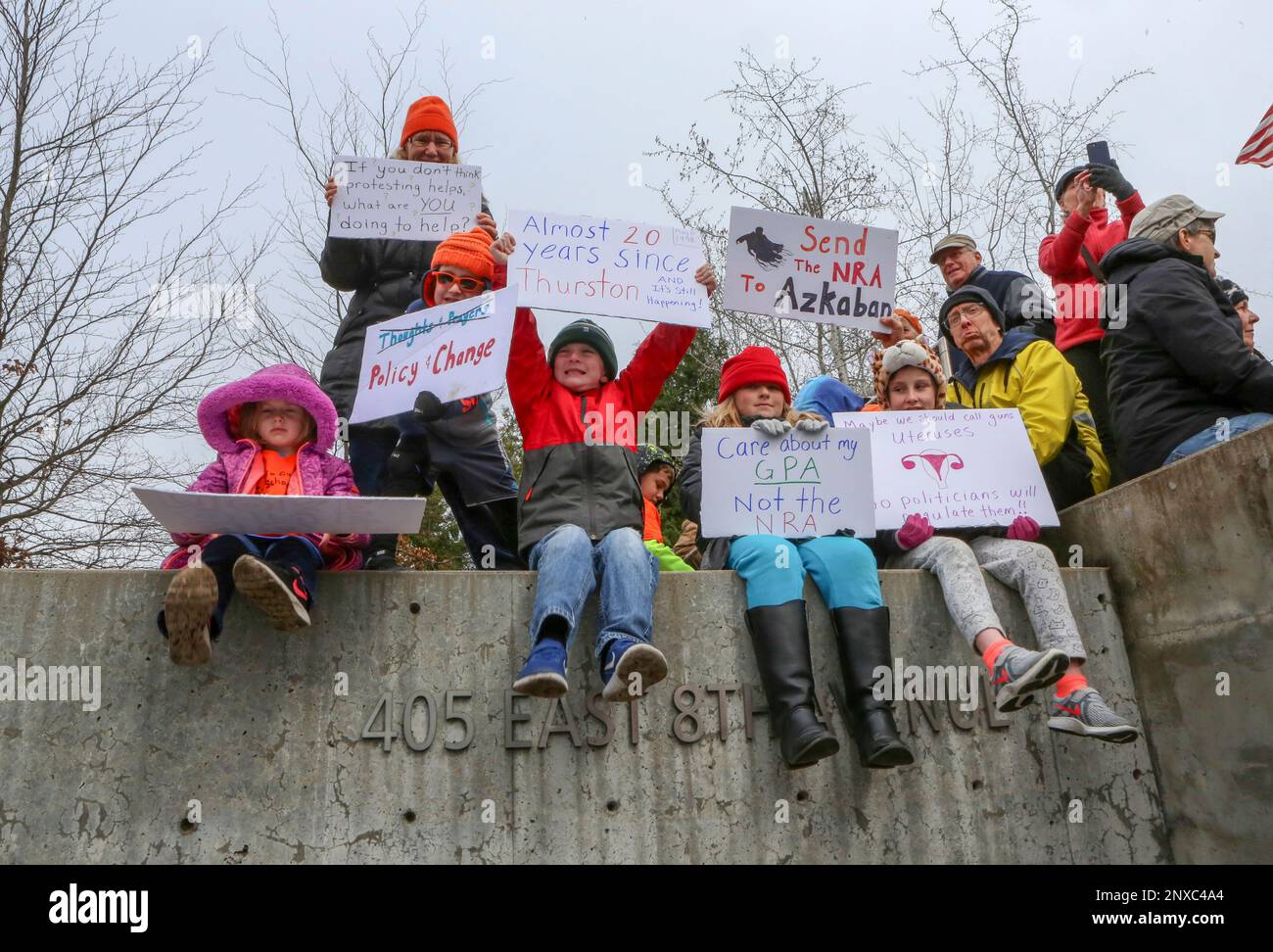 Holly Smith, left, Nancy Smith, Sam Becker, Isaac Miller, Alayna Smith ...