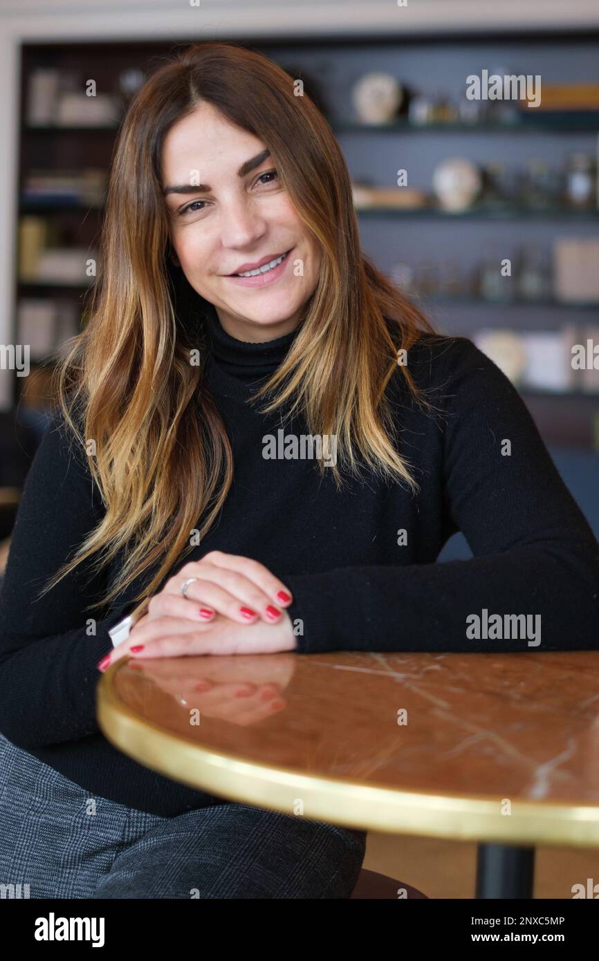 Italian writer Viola Ardone poses during the portrait session at the ...