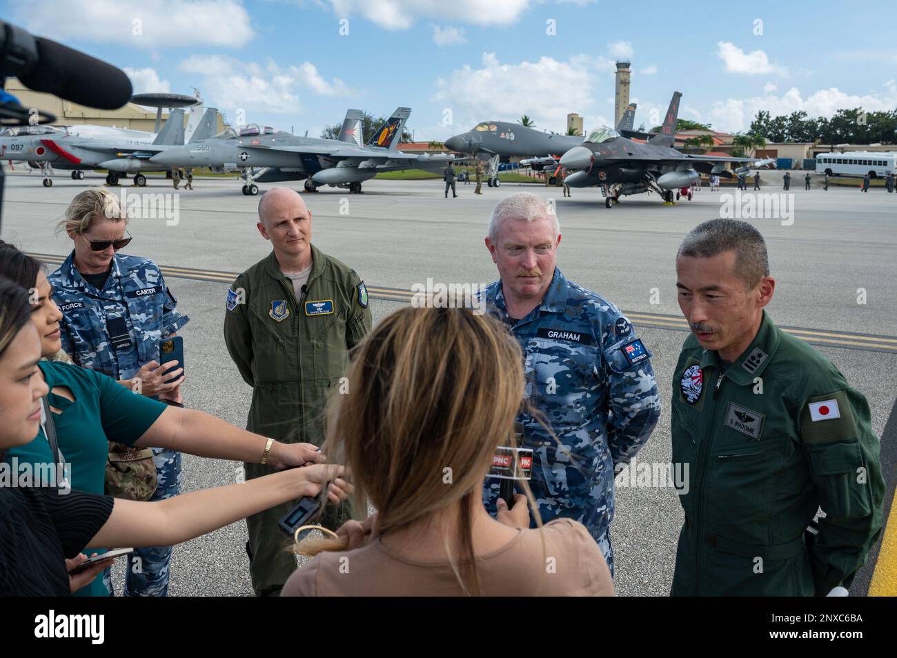 U.S. Air Force Colonel Jared Paslay, U.S. Exercise Director, Royal ...