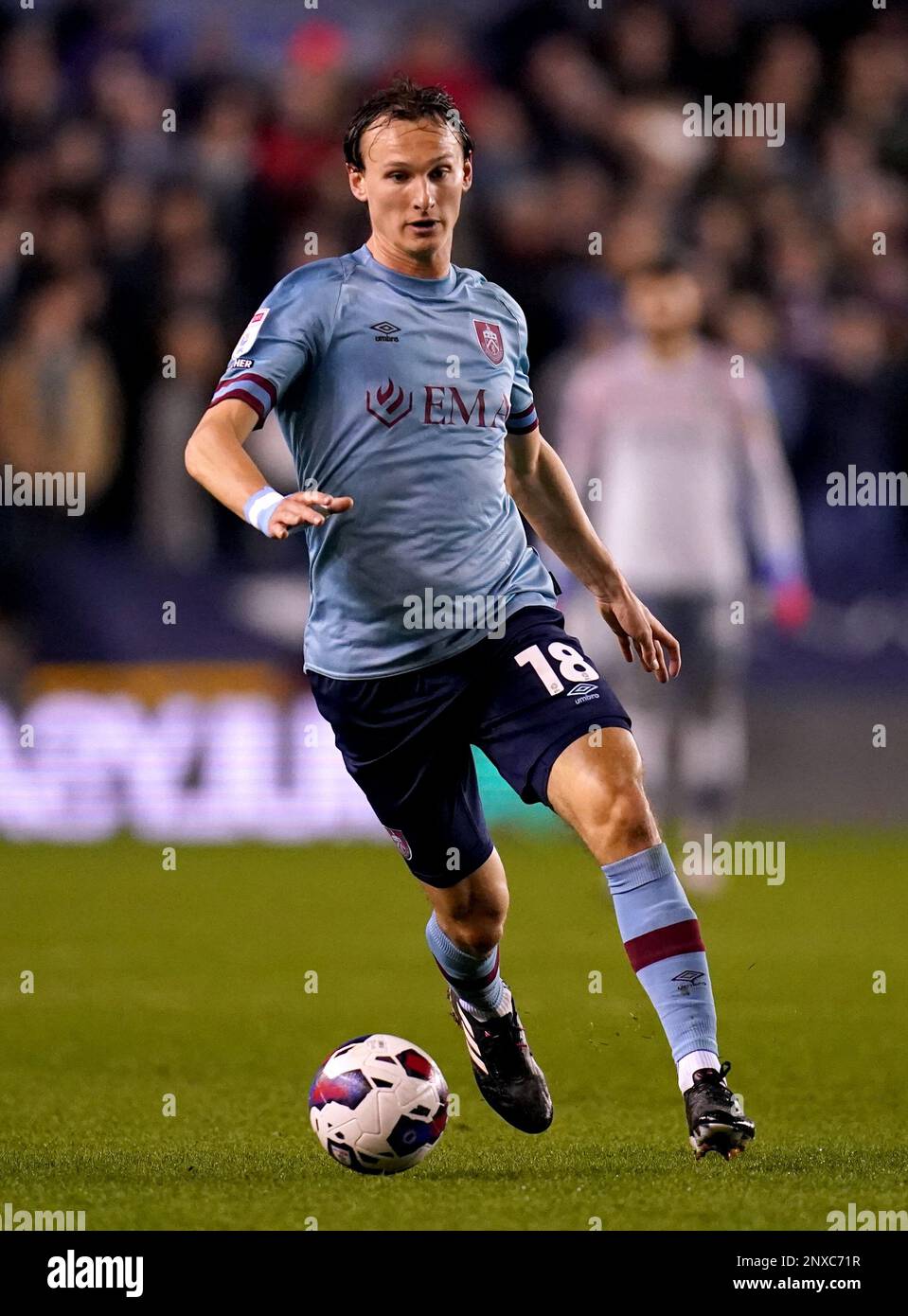 Burnley's Hjalmar Ekdal during the Sky Bet Championship match at The ...
