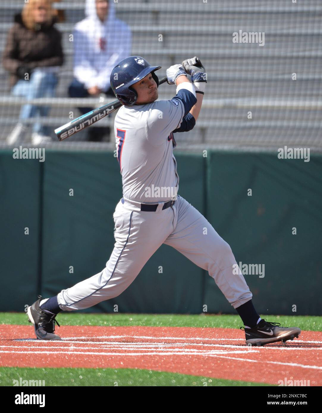University of Connecticut Huskies infielder Christian Fedko (7) during ...