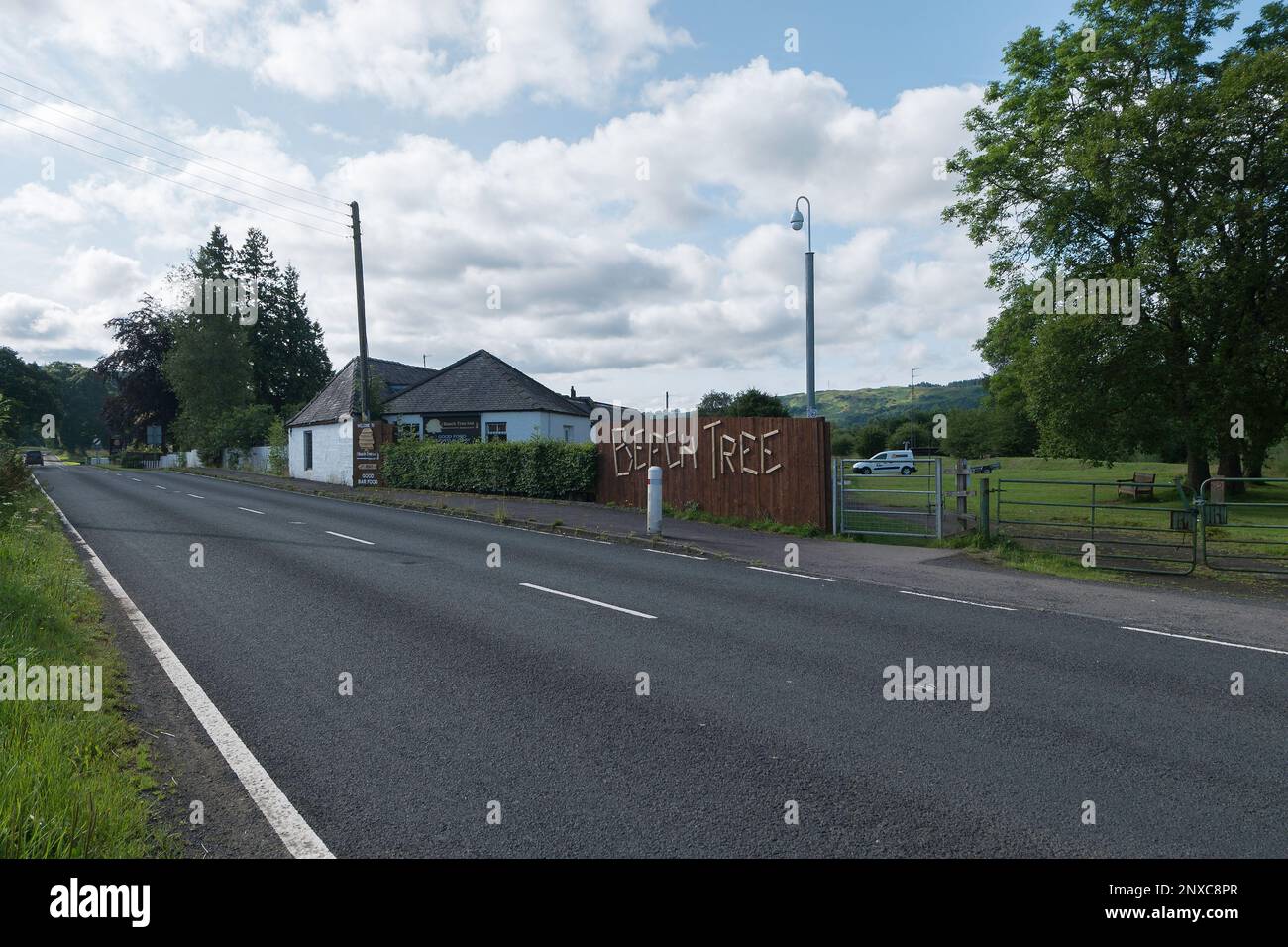 Strathblane valley, Stirlingshire, Scotland. July 21st, 2014. The John ...