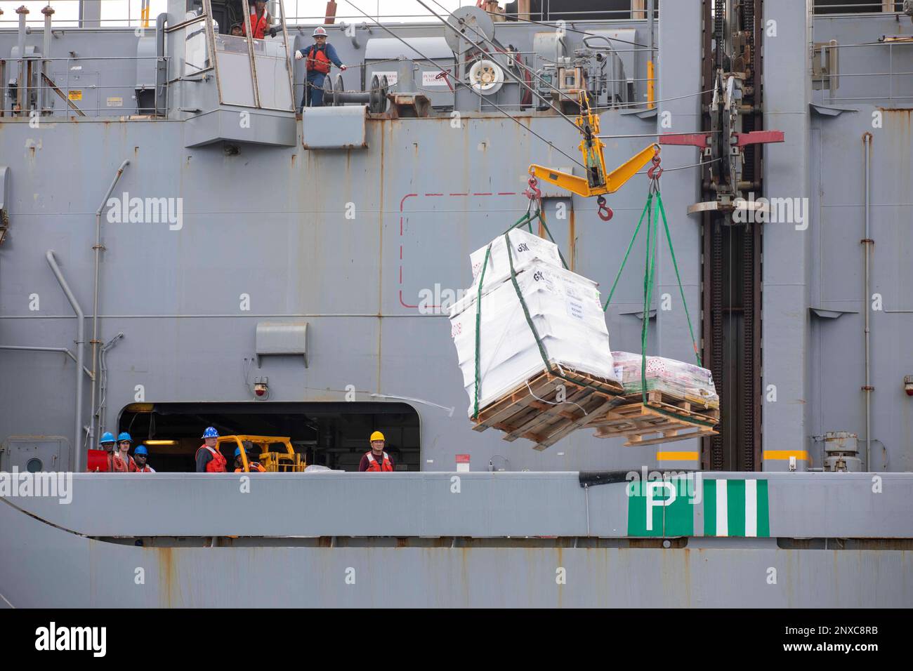 230214-N-SN516-1140 SOUTH CHINA SEA (Feb. 14, 2023) The crew aboard the ...