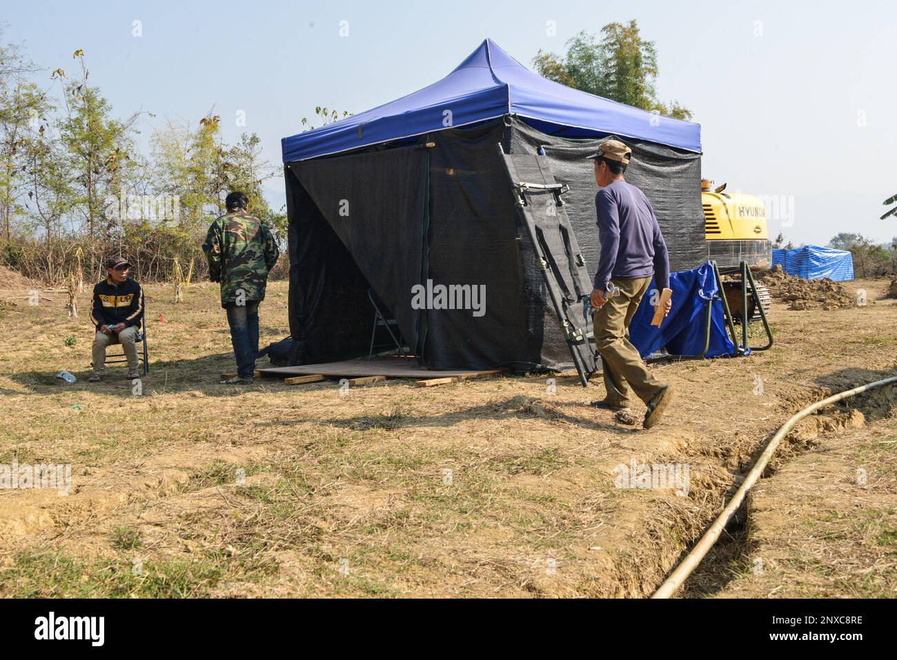 Healthcare professionals walk through hi-res stock photography and ...