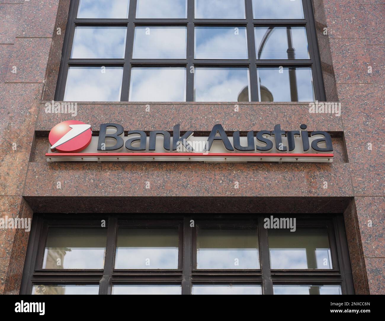 TOWN, COUNTRY - CIRCA SEPTEMBER 2022: Bank Austria sign Stock Photo - Alamy