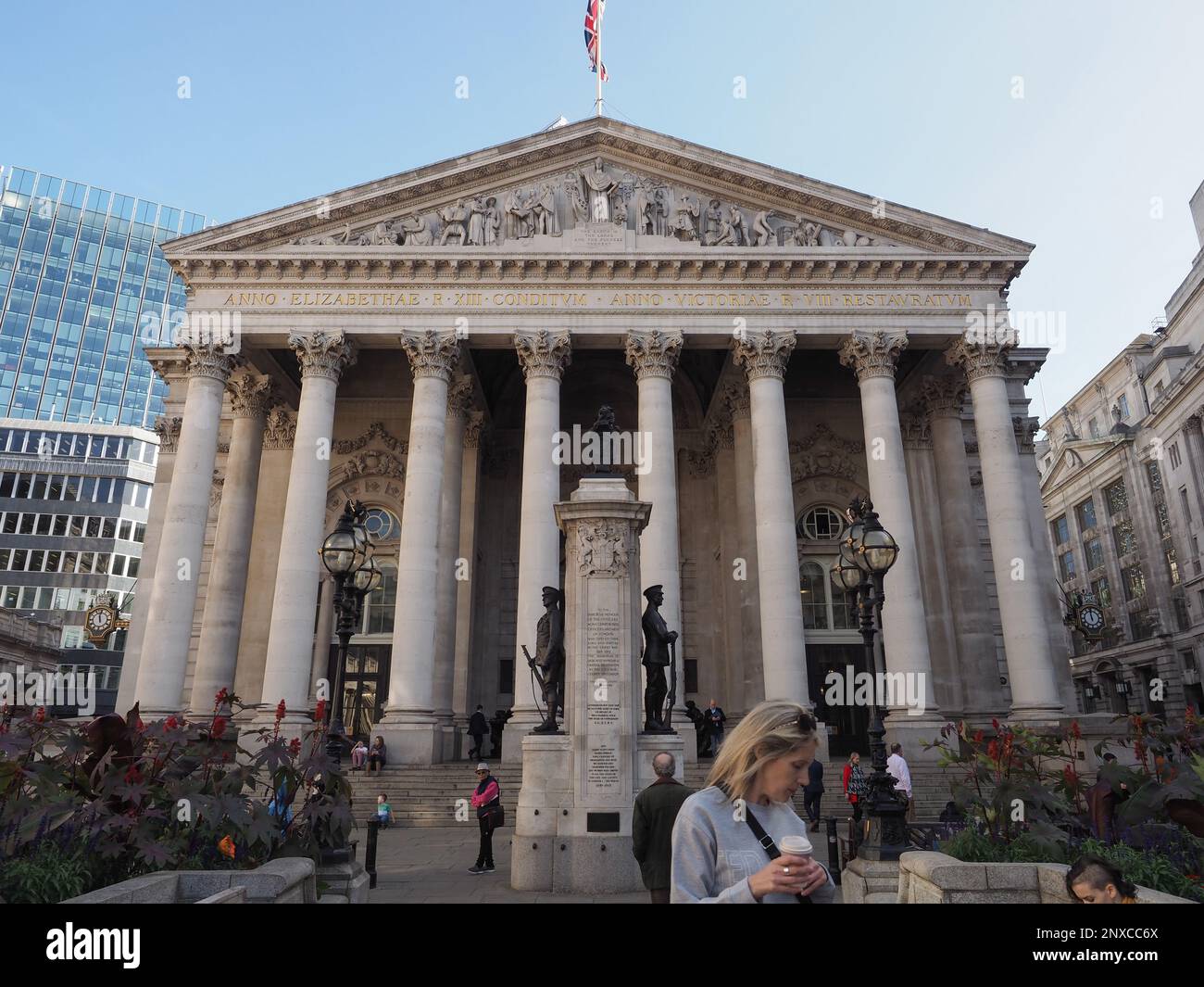 LONDON, UK - CIRCA OCTOBER 2022: The Royal Exchange Stock Photo - Alamy
