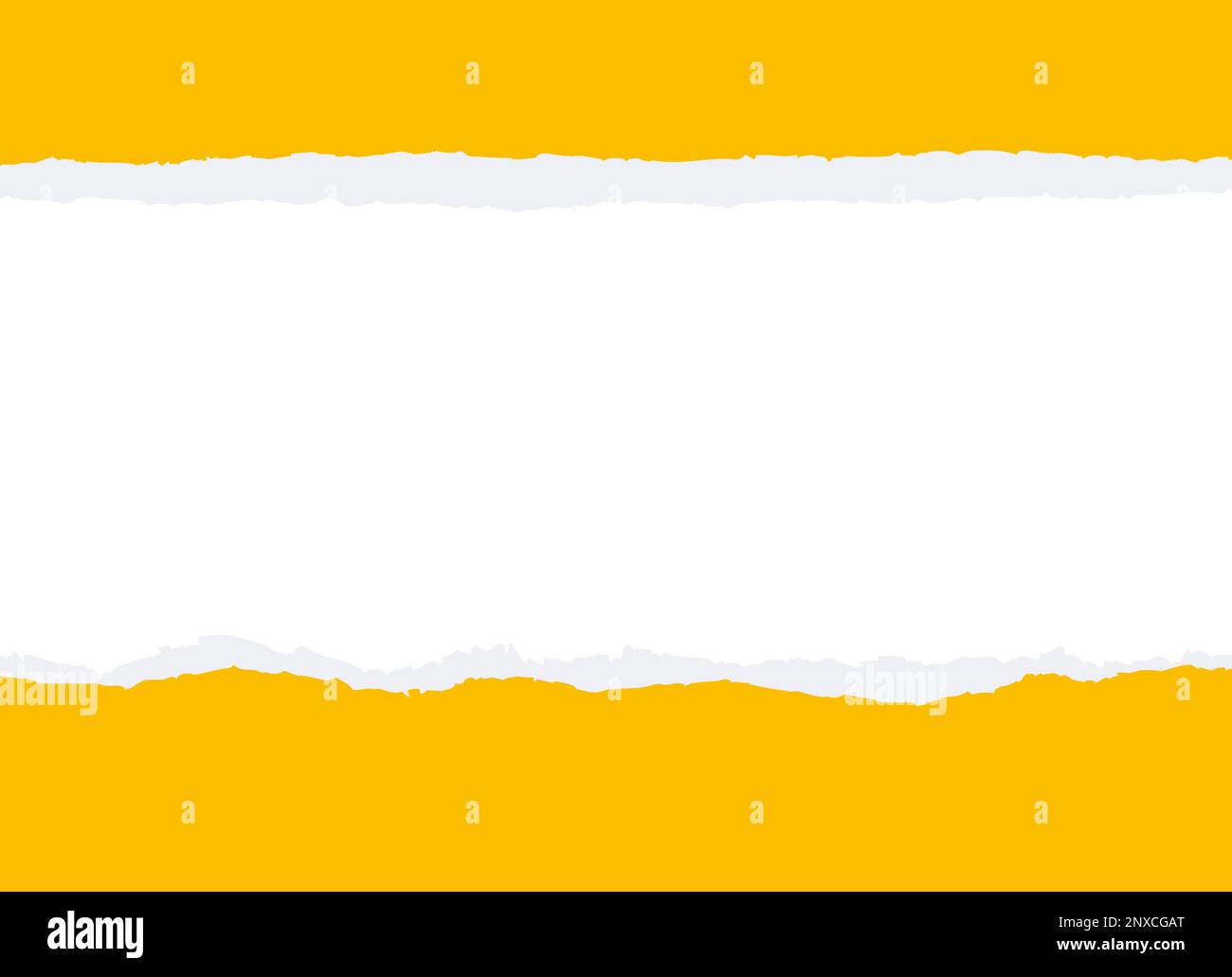 Torn A Half Sheet Ripped Squared Horizontal Paper Strips Stock Vector Image And Art Alamy
