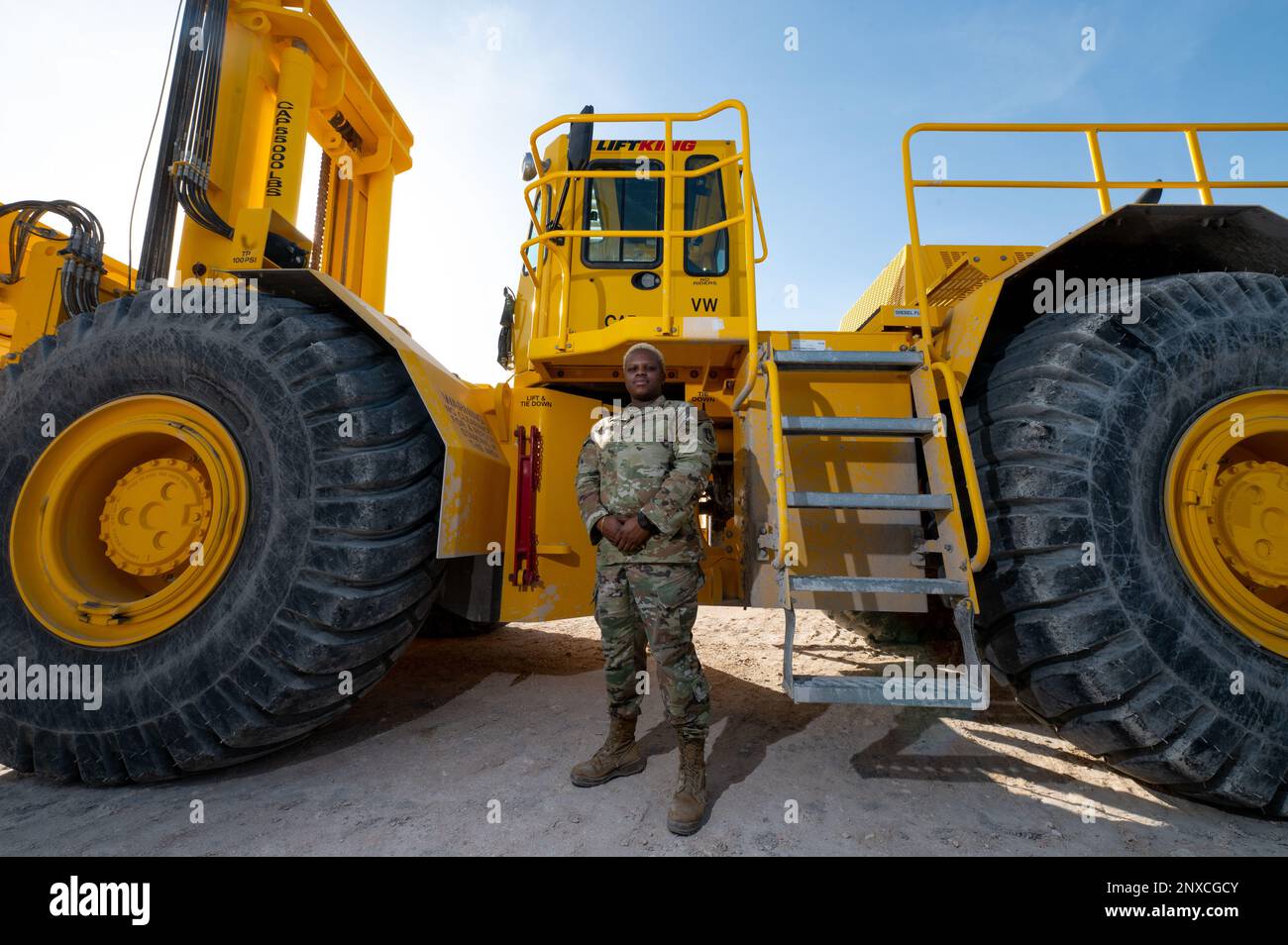 U.S. Air Force Staff Sgt. Zainab James, 379th Expeditionary Logistics ...