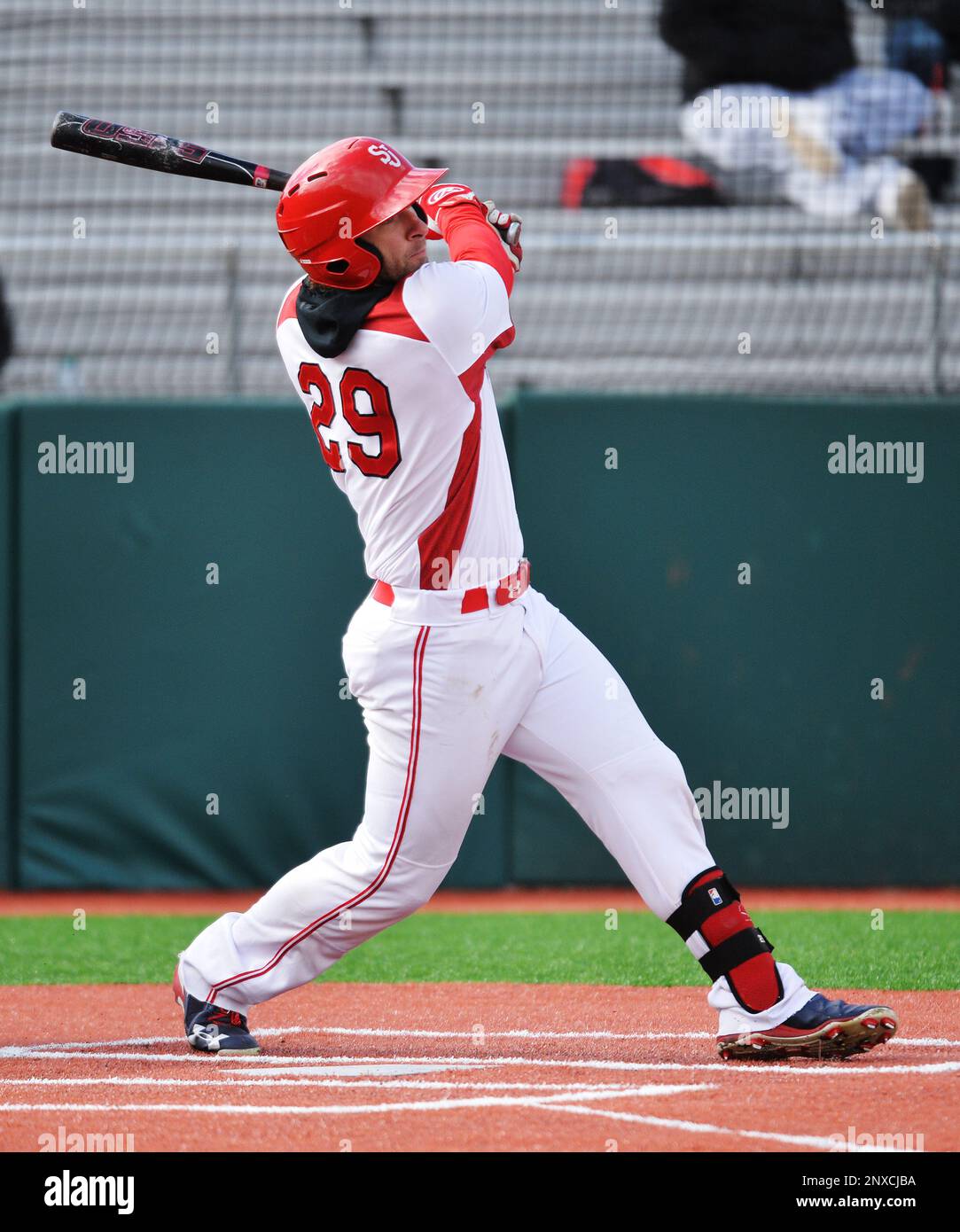 St. John's University Redstorm outfielder Anthony Brocato (29) during ...