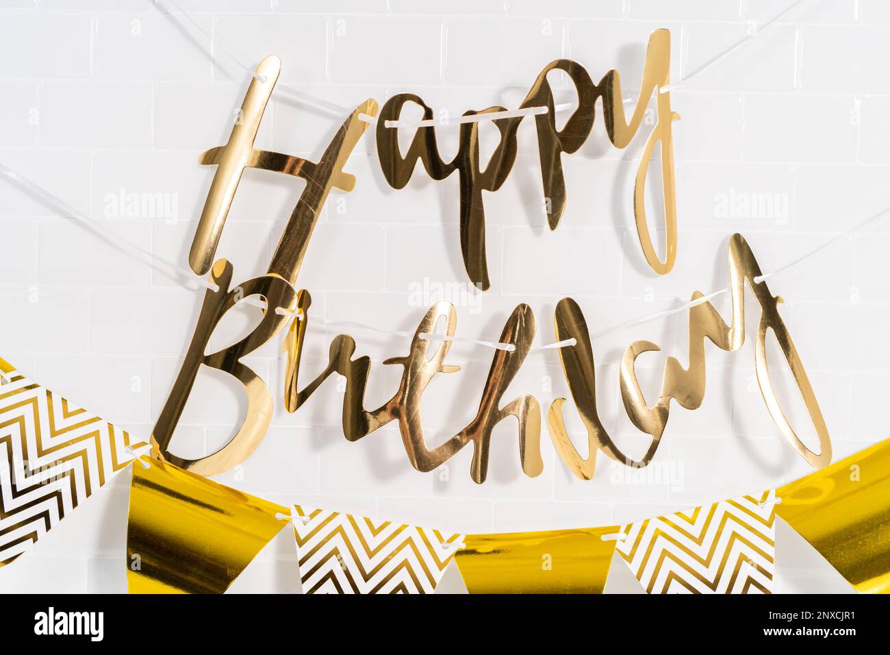 Happy Birthday sign Stock Photo - Alamy