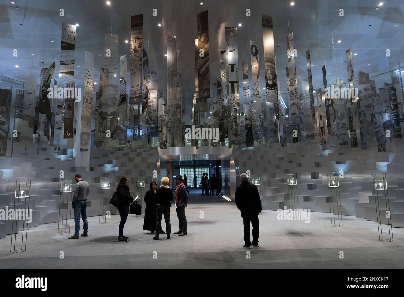 The Citizen booth, pictured at the world watch and jewellery show ...