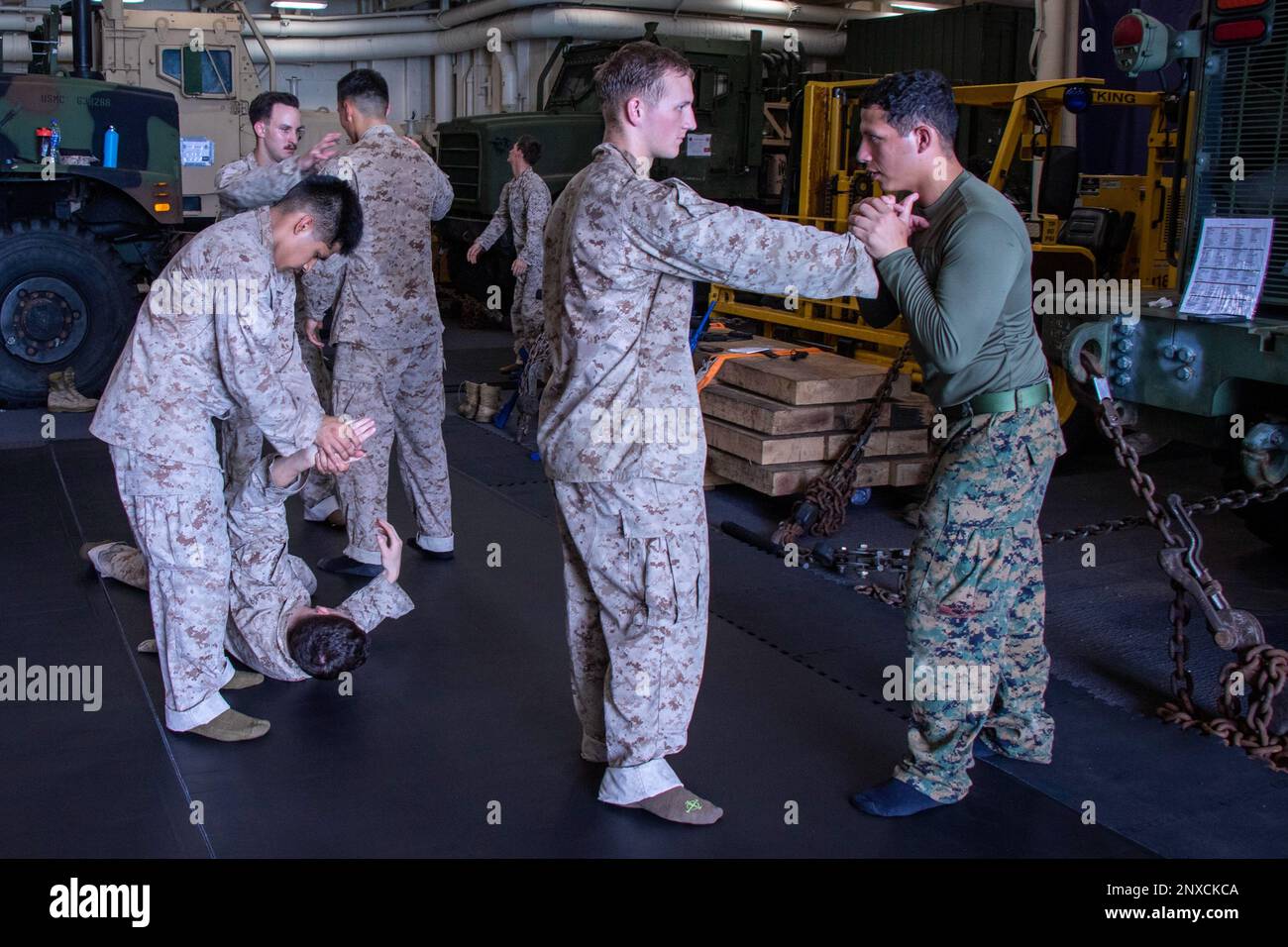 SINGAPORE (Feb. 21, 2023) – Marines assigned to 2nd Division, 4th ...