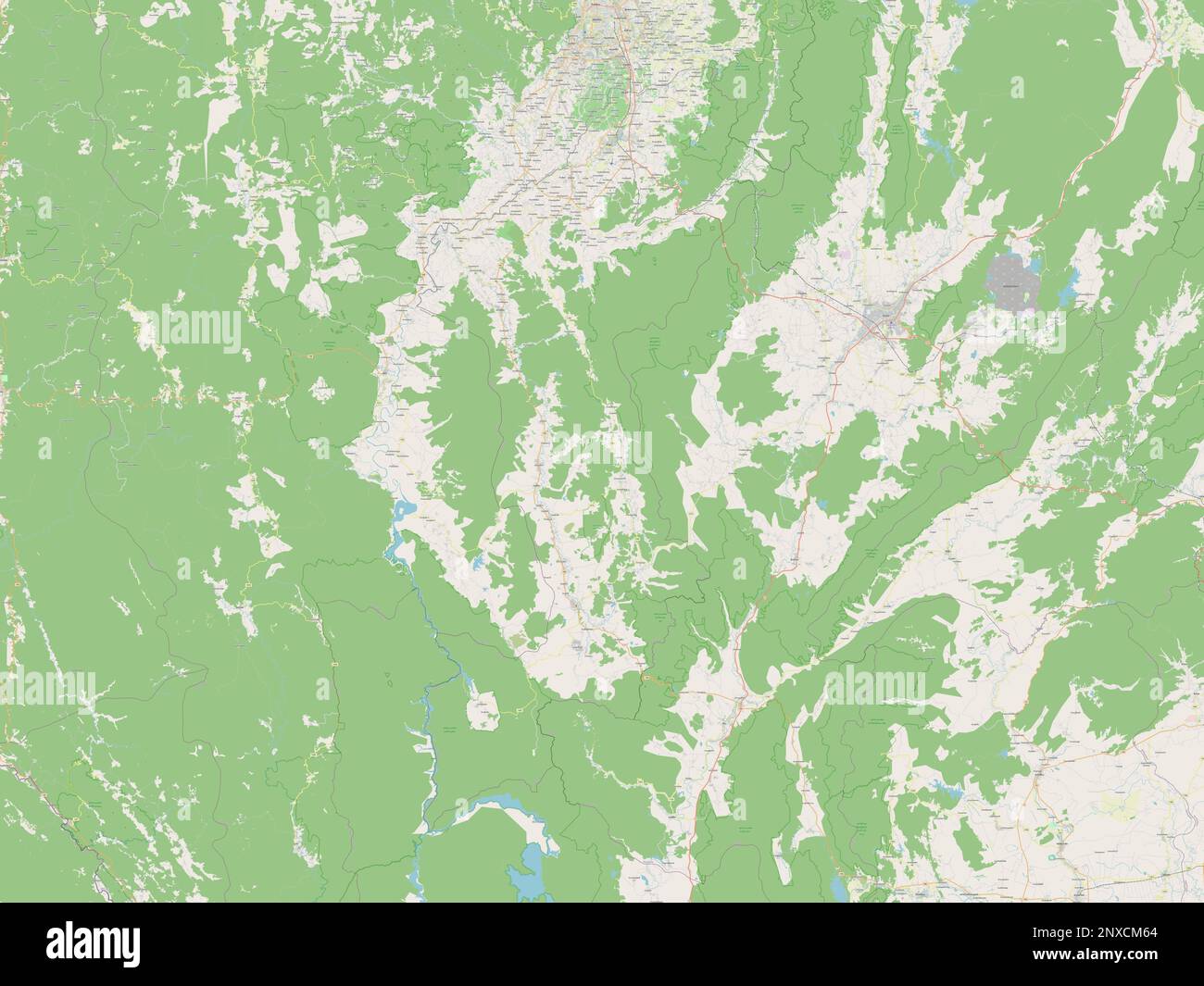 Lamphun province map hi-res stock photography and images - Alamy