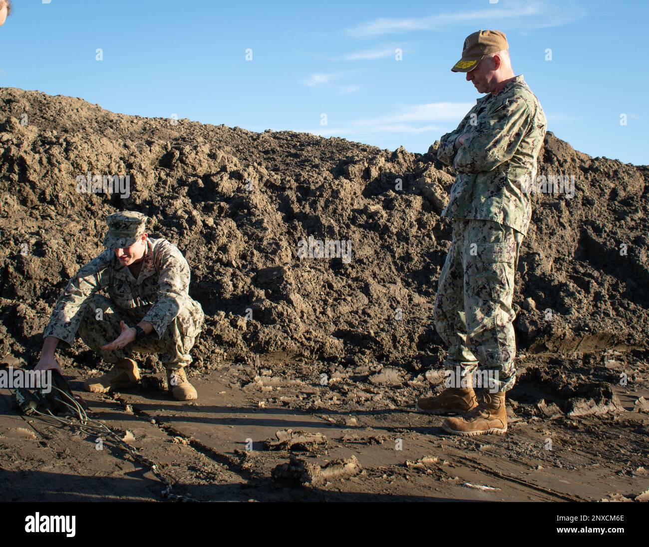 Rear Adm. Christopher Gray, Navy Region Mid Atlantic commander, visited ...