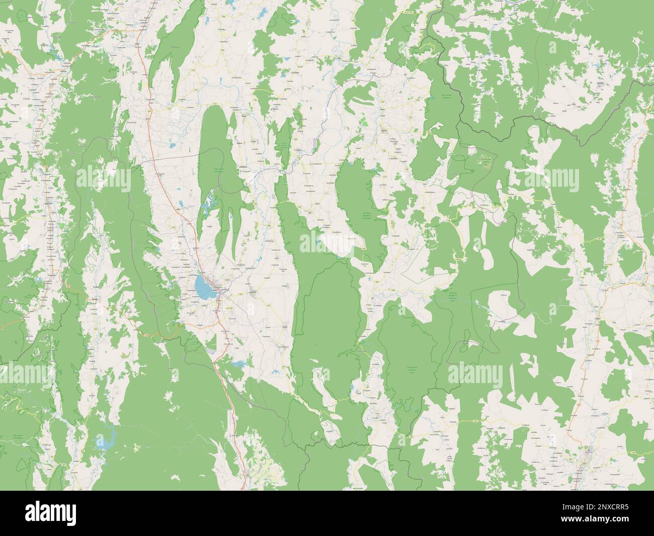 Phayao outline map hi-res stock photography and images - Alamy
