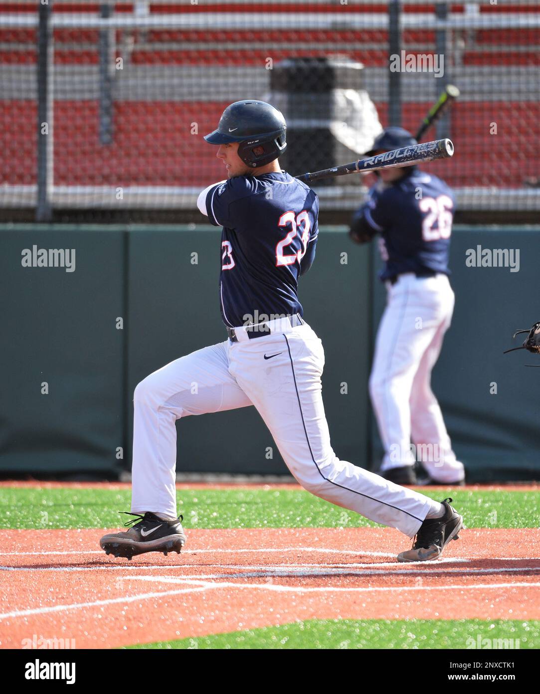 University of Connecticut Huskies catcher Zac Susi (23) during game ...