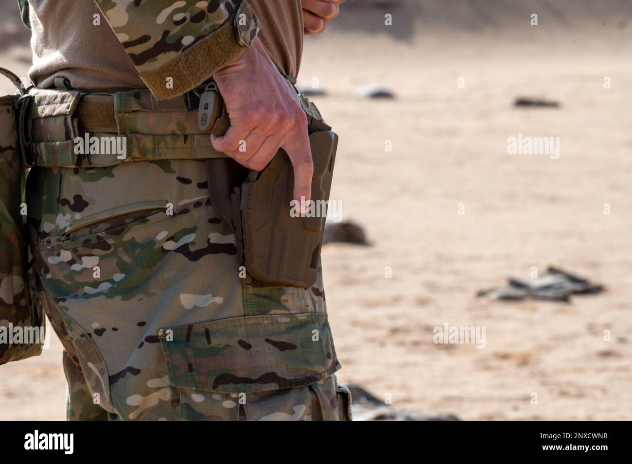 U.S. Air Force Staff Sgt. Caleb Higginbotham, with the 378th ...