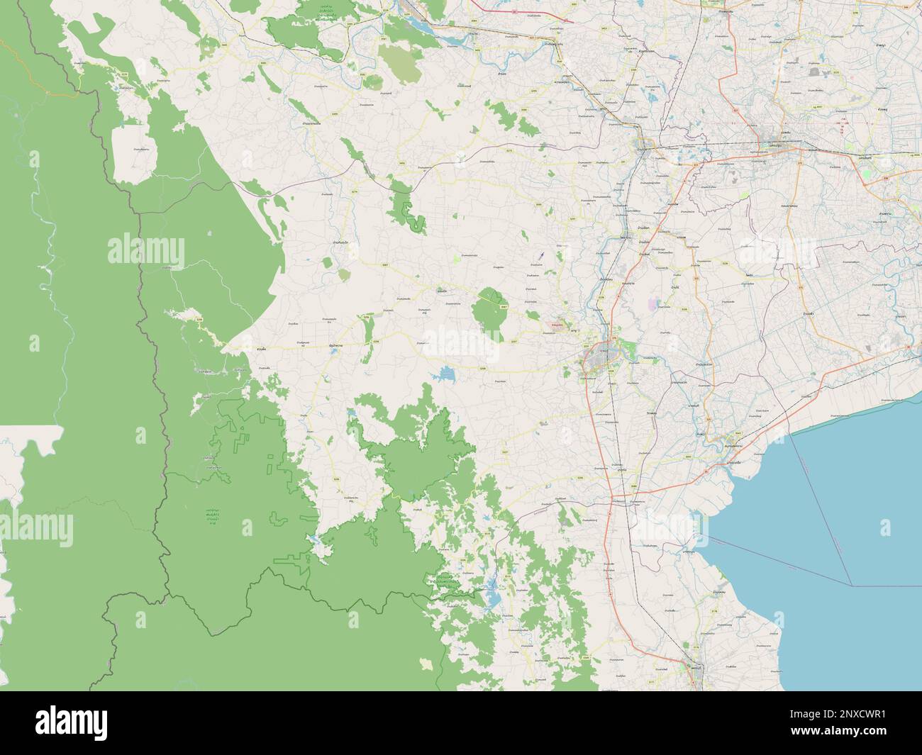 Ratchaburi map hi-res stock photography and images - Alamy