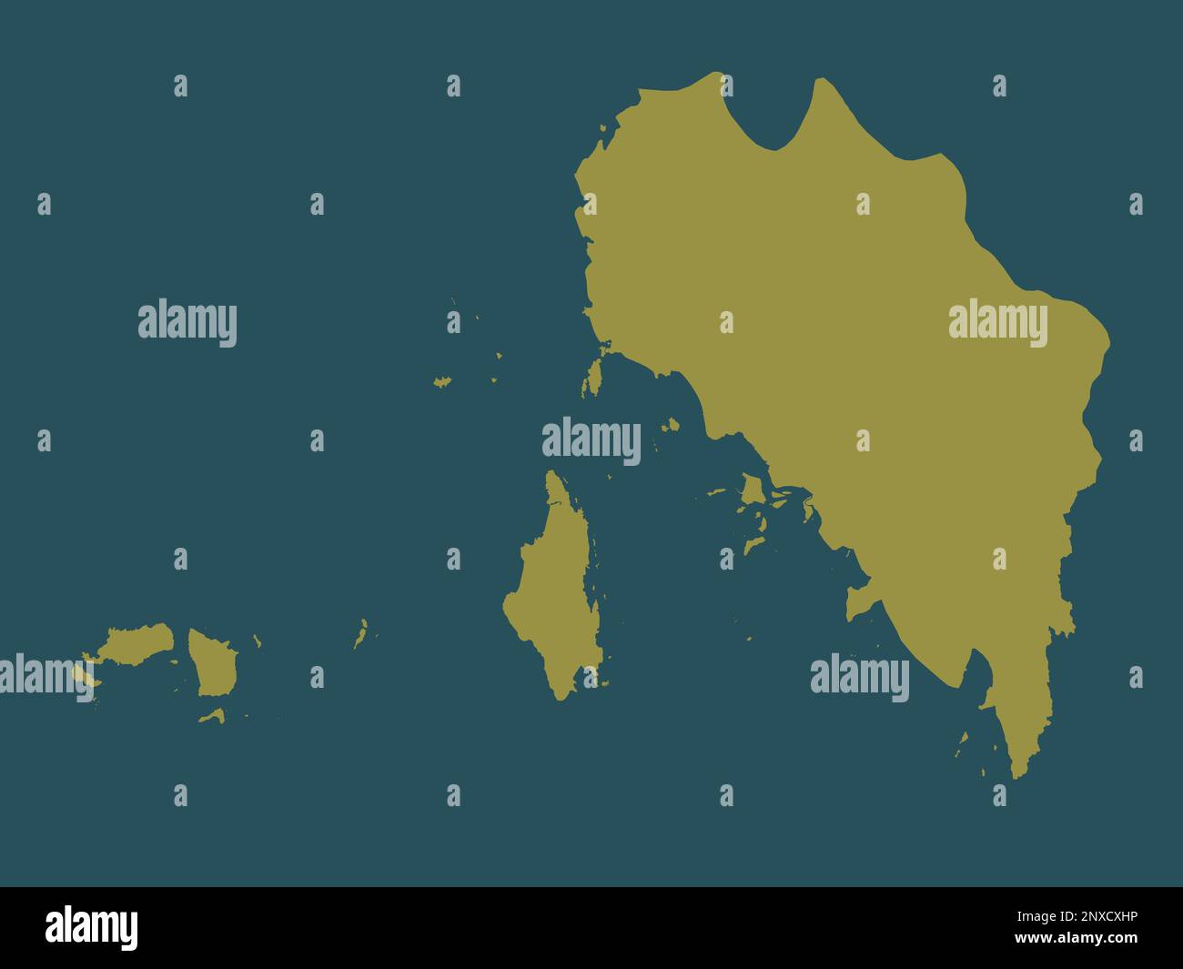 Satun province map hi-res stock photography and images - Alamy