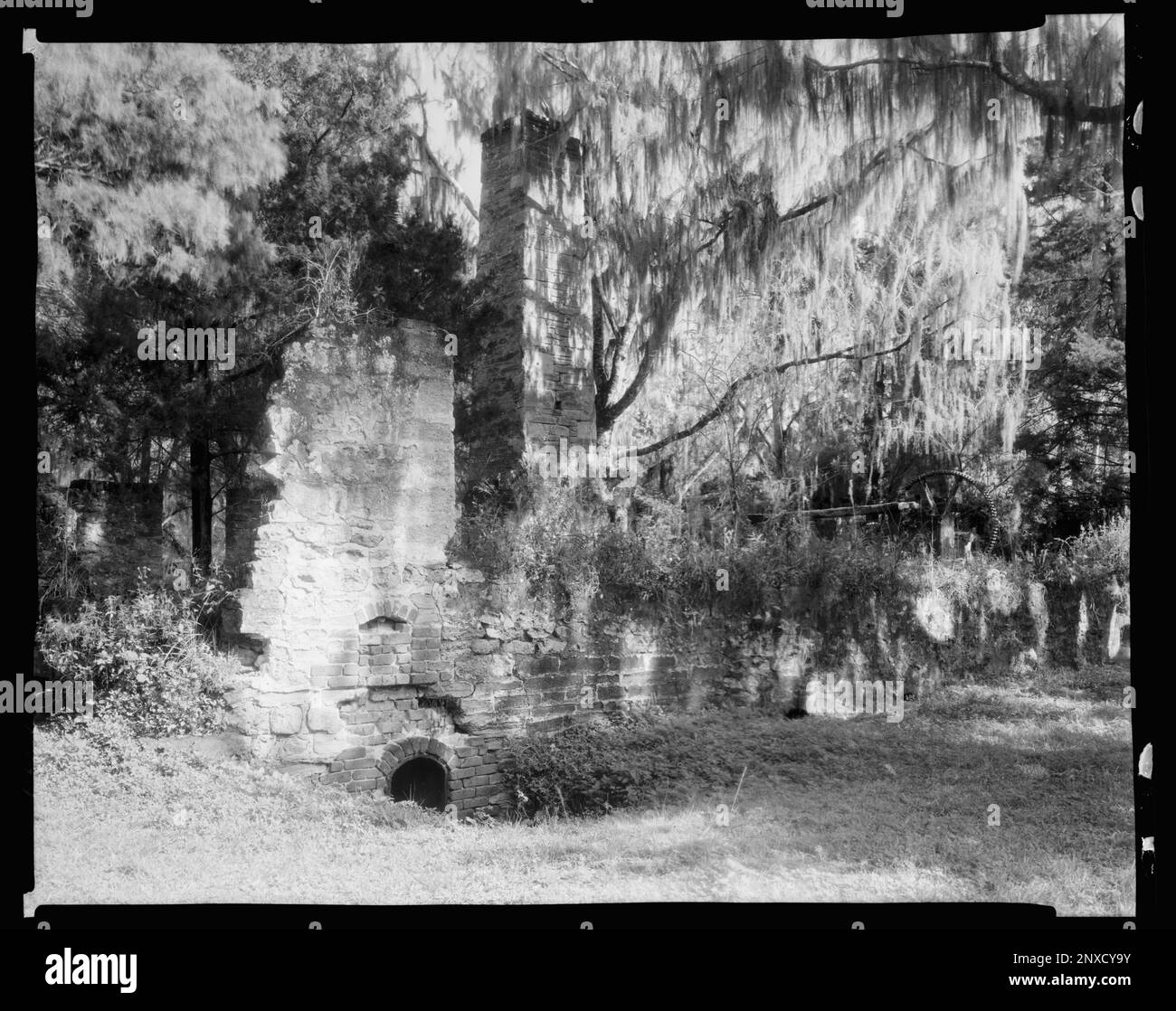 Ruins of Sugar Mill, New Symrna, Volusia County, Florida. Carnegie ...