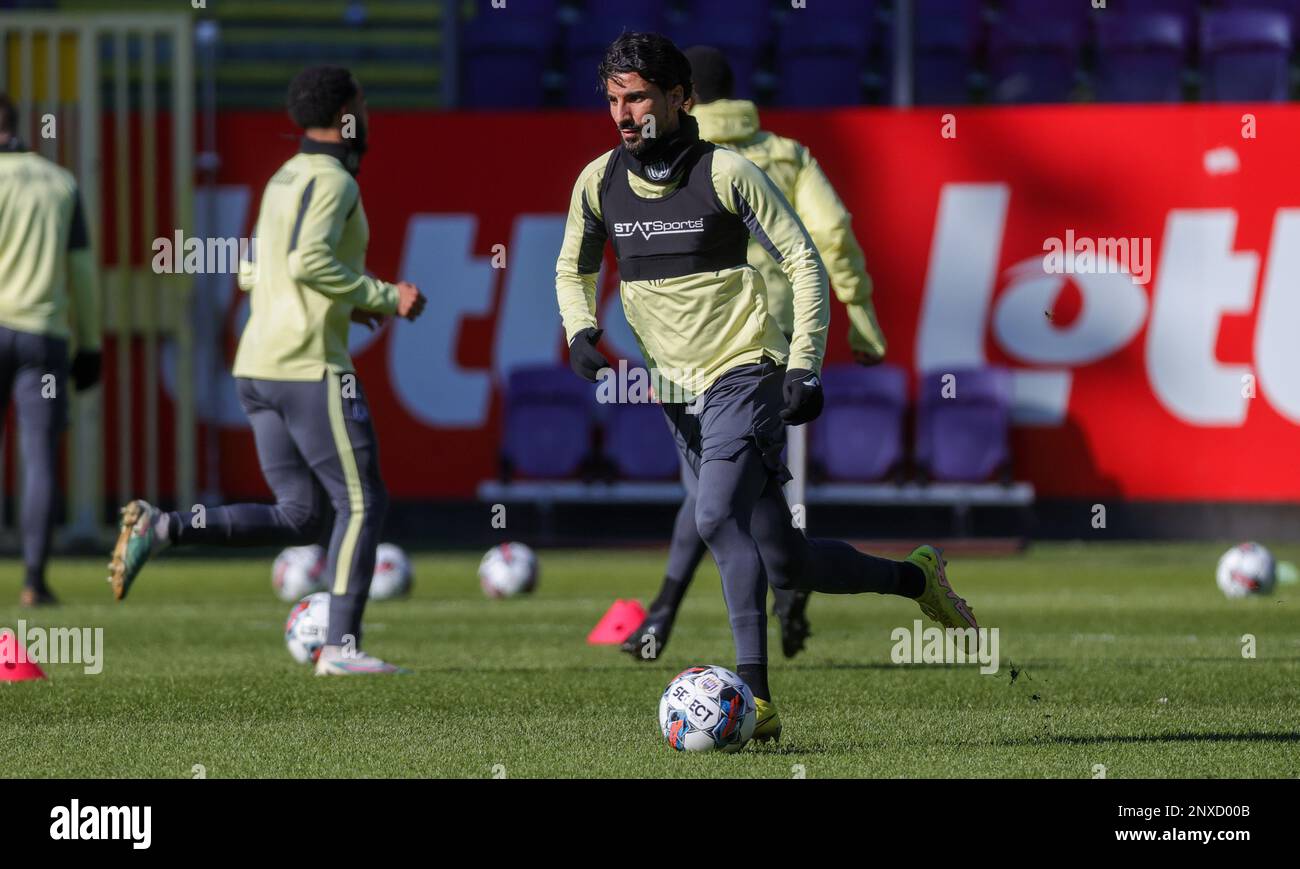 Anderlecht, 01 March 2023, Anderlecht's Lior Refaelov pictured in ...