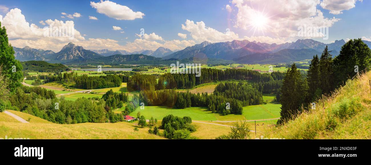 Alpenpanorama hi-res stock photography and images - Alamy