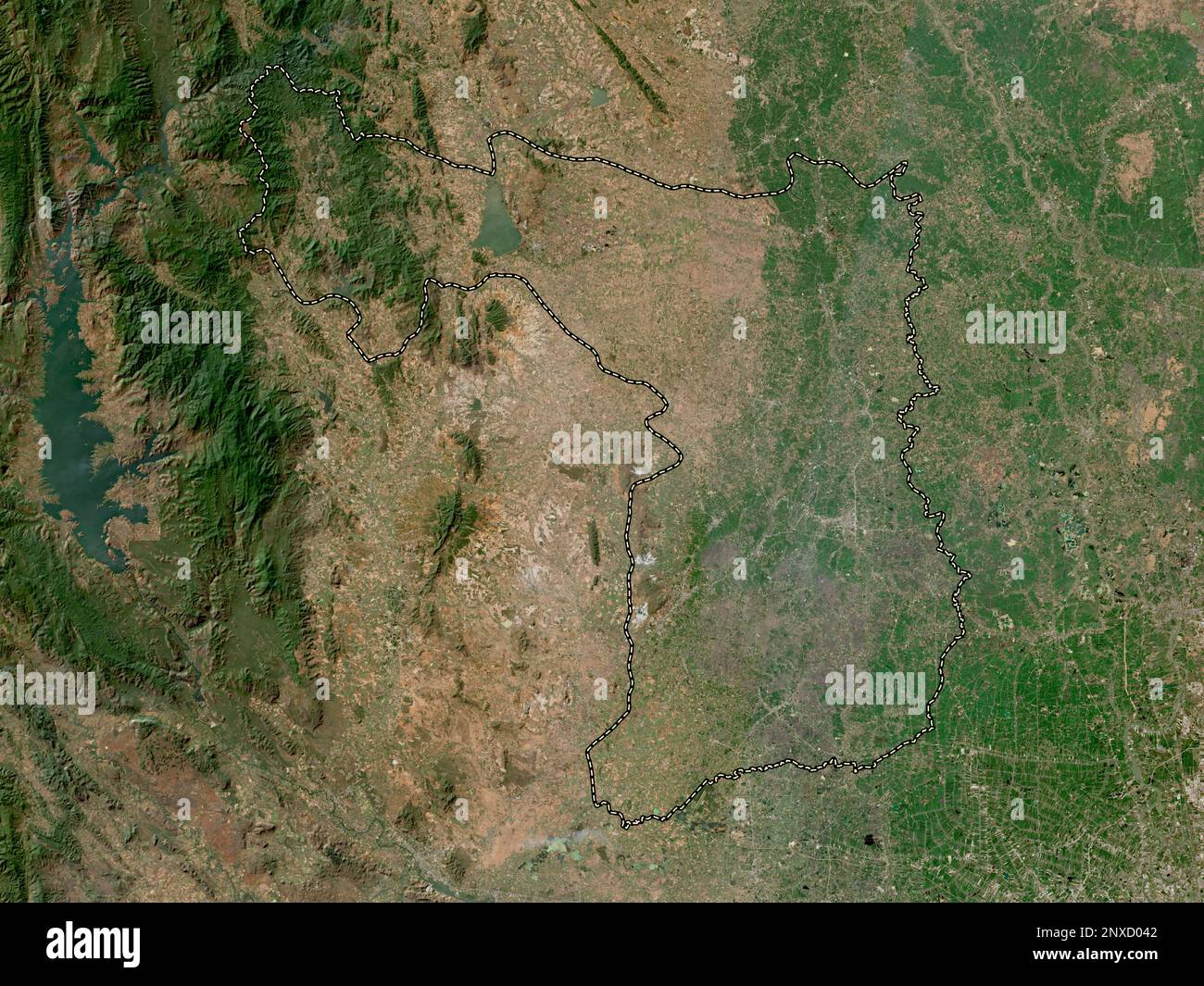 Suphan buri map hi-res stock photography and images - Alamy