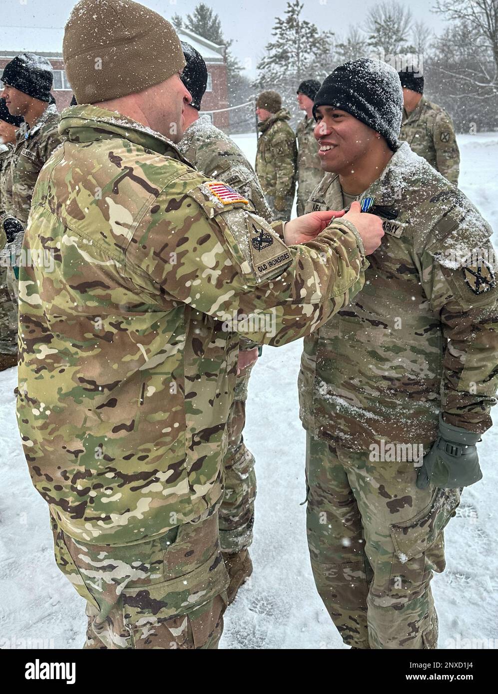 Lt. Col. Russell Lemler, battalion commander, and Command Sgt. Maj ...