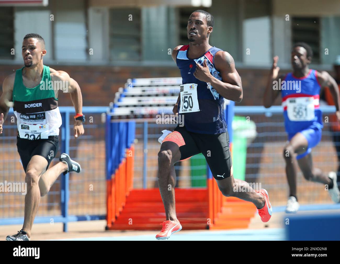 PRETORIA, SOUTH AFRICA - March 15: Henricho Bruintjies of AGN in the ...