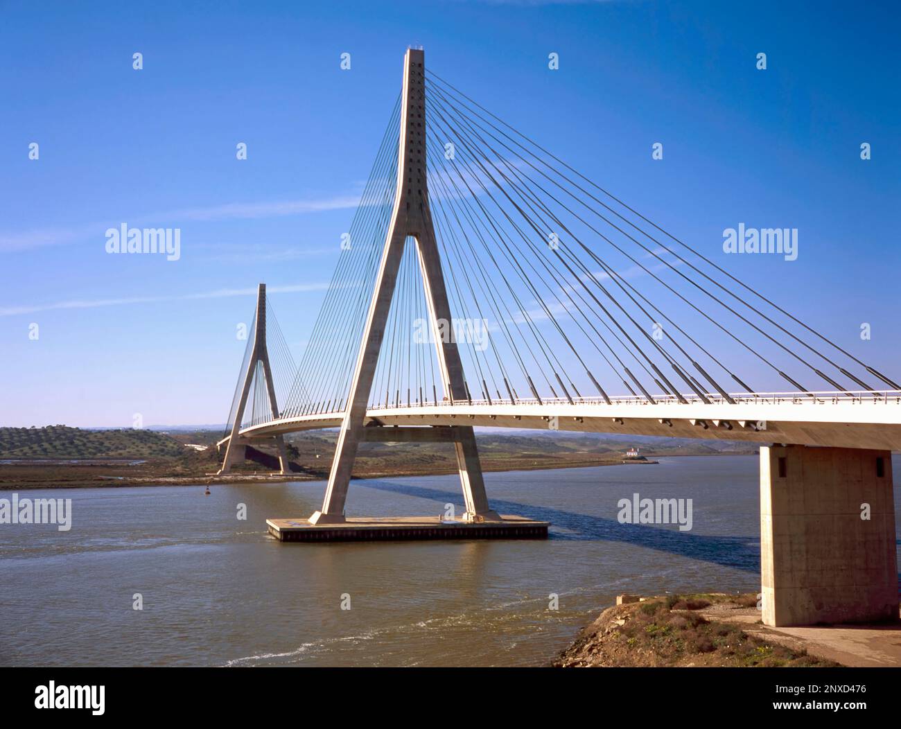 Spain portugal border bridge hi-res stock photography and images - Alamy