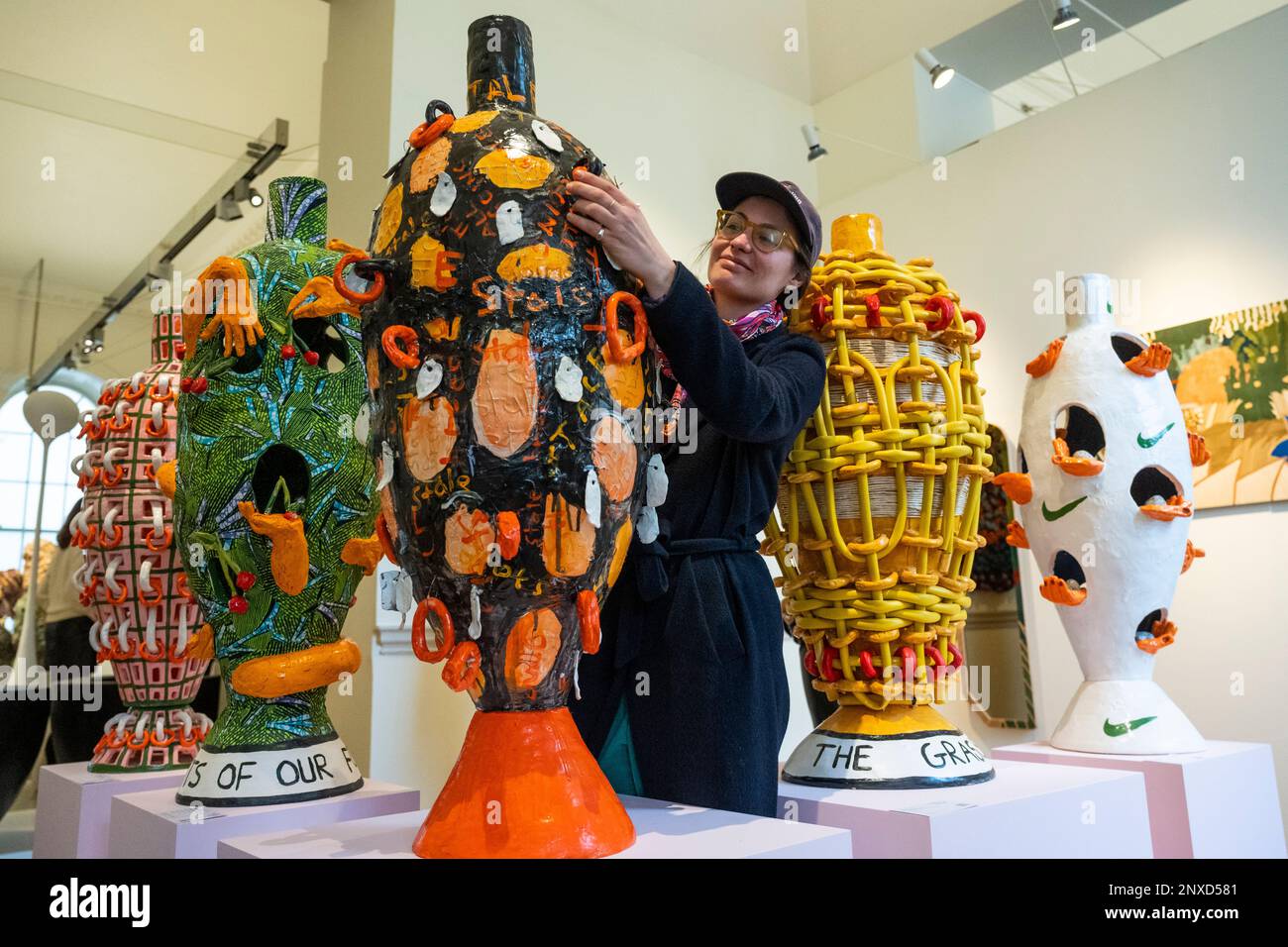 London, UK. 1 March 2023. Artist Xanthe Somers presents her work "Like ...